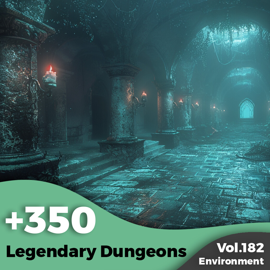 ArtStation - +350 Legendary Dungeons Environment Concept(4k) | Vol_182