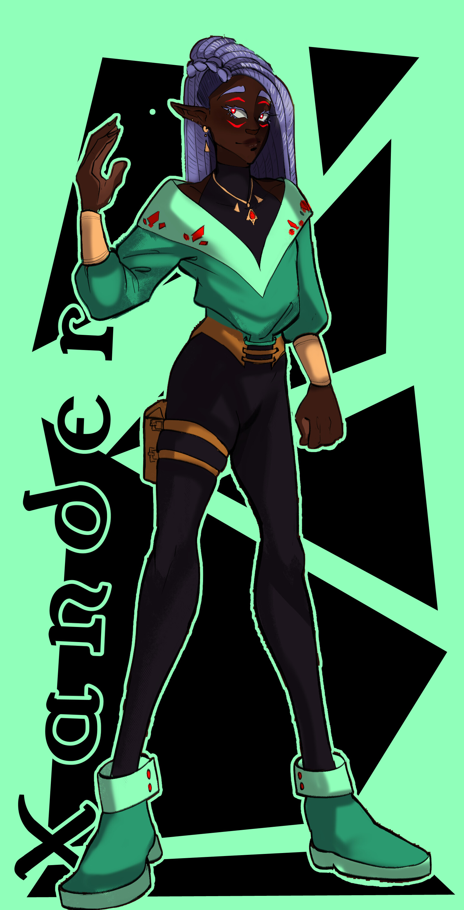 ArtStation - Xander|| dnd changeling sorcerer/bard