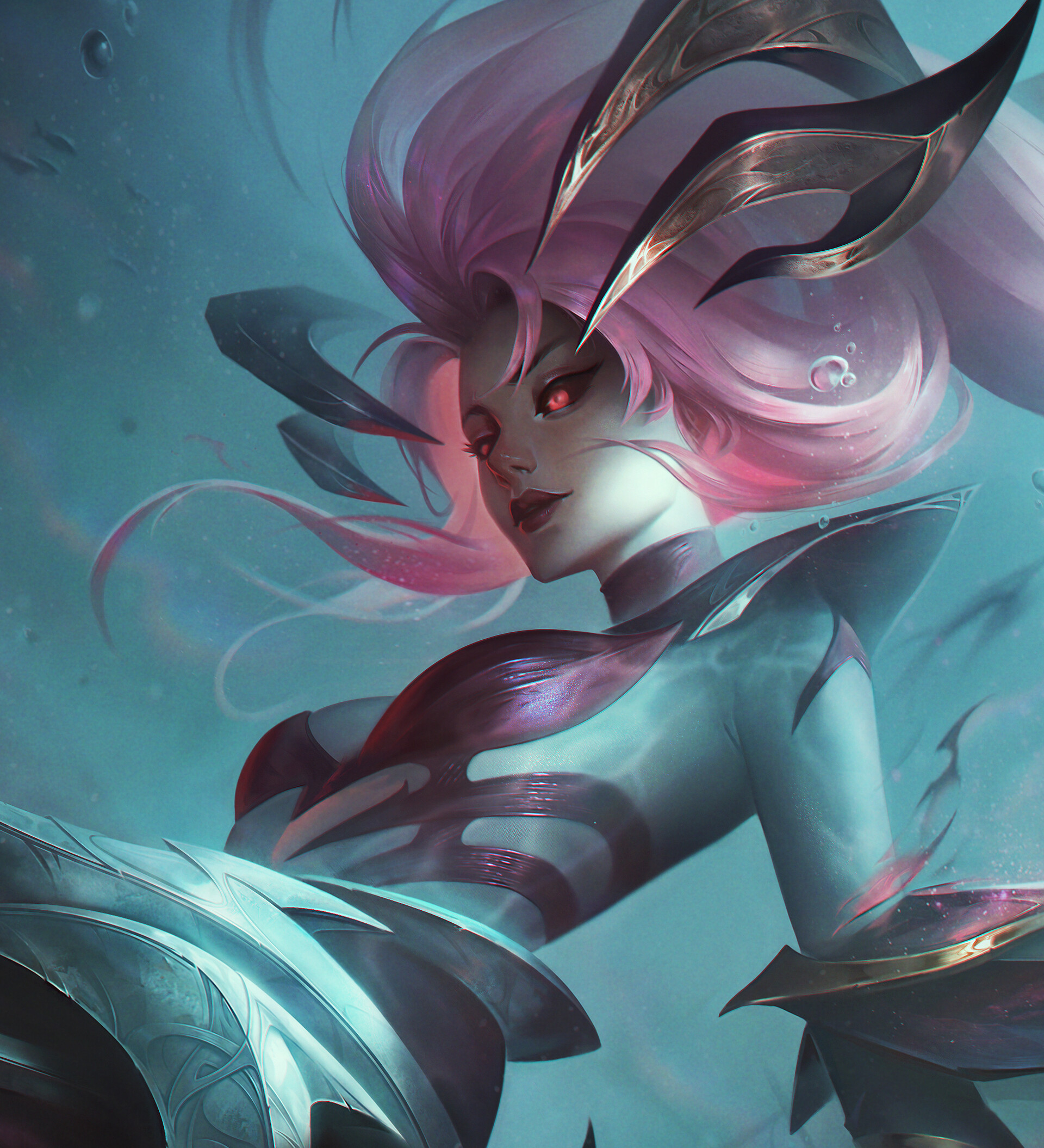 周周-ZHOU- - League of Legends Coven Nami Fanart