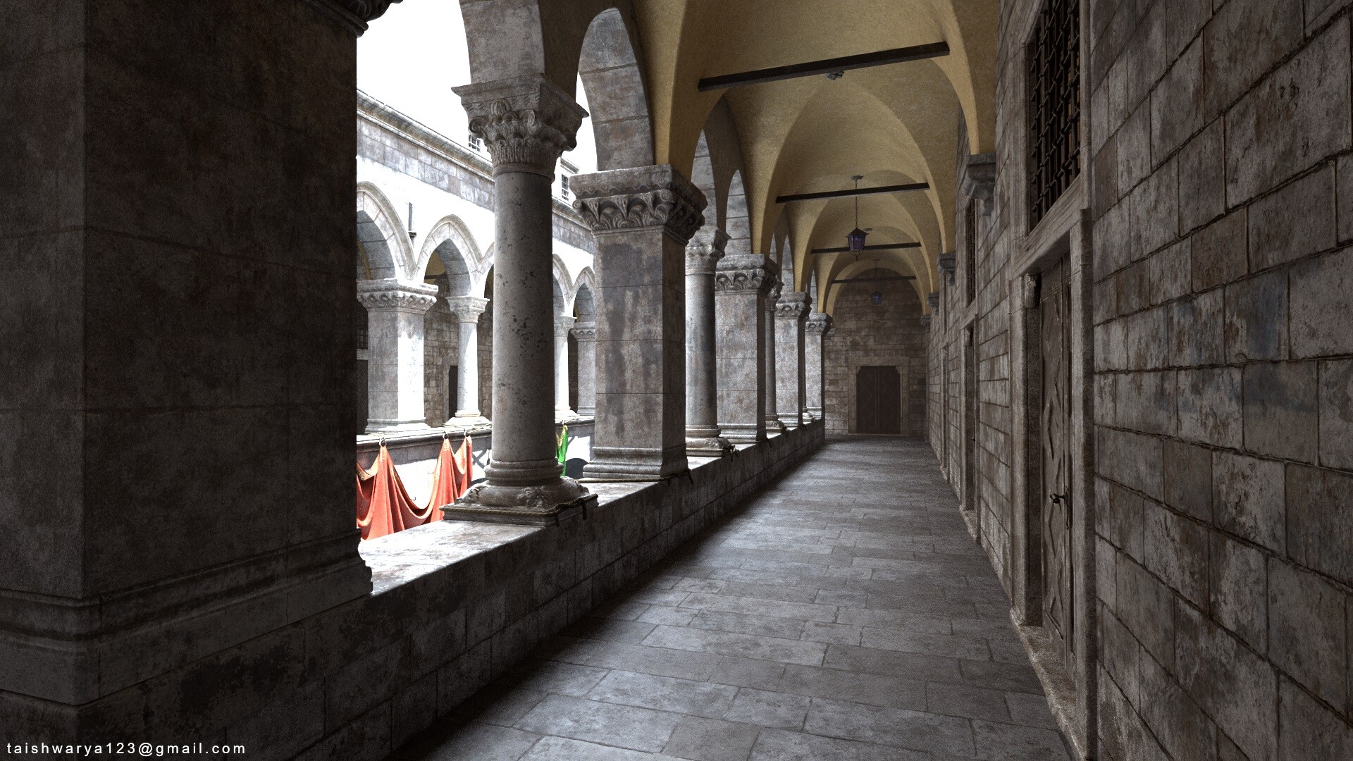 ArtStation - New Sponza