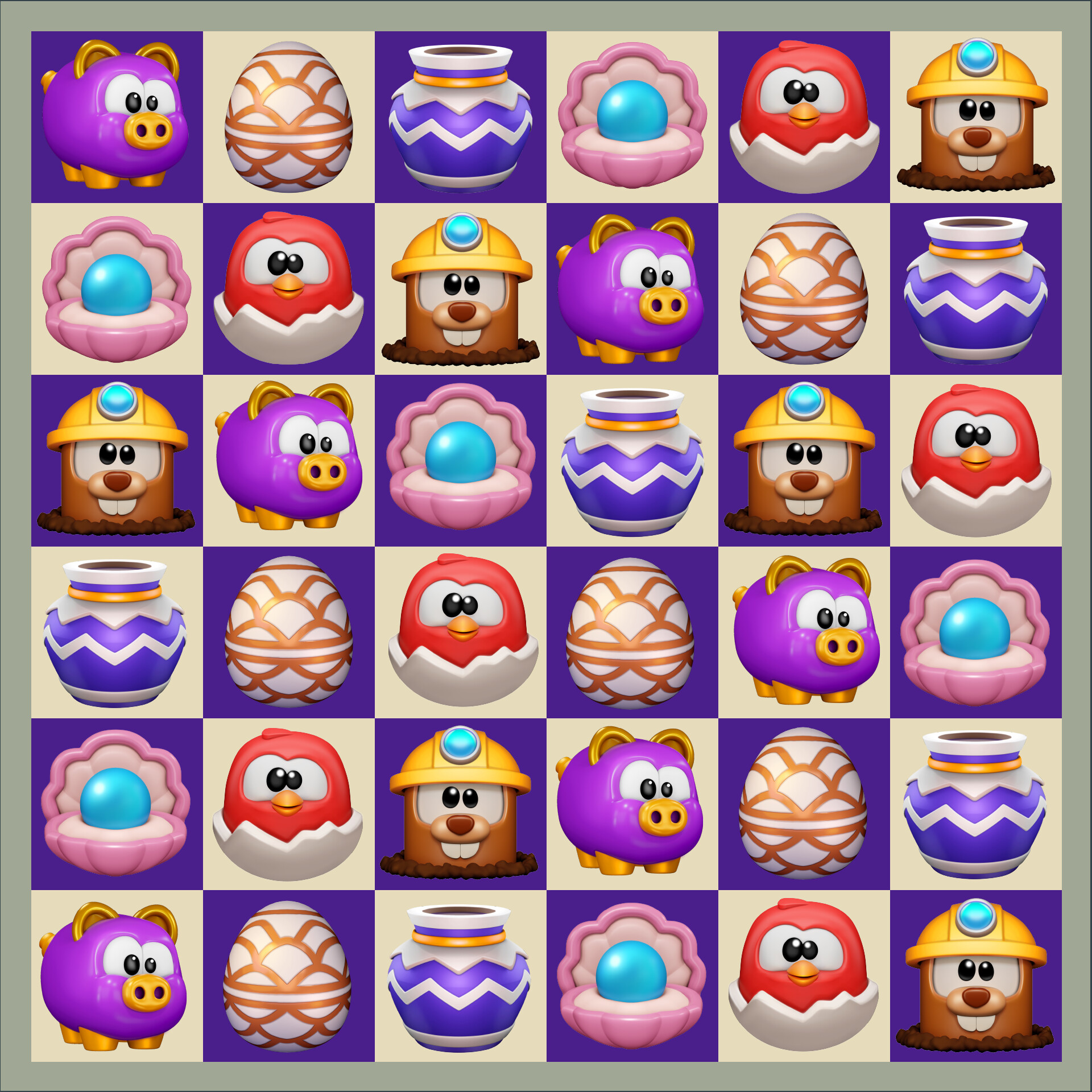 ArtStation - Casual Game Obstacles