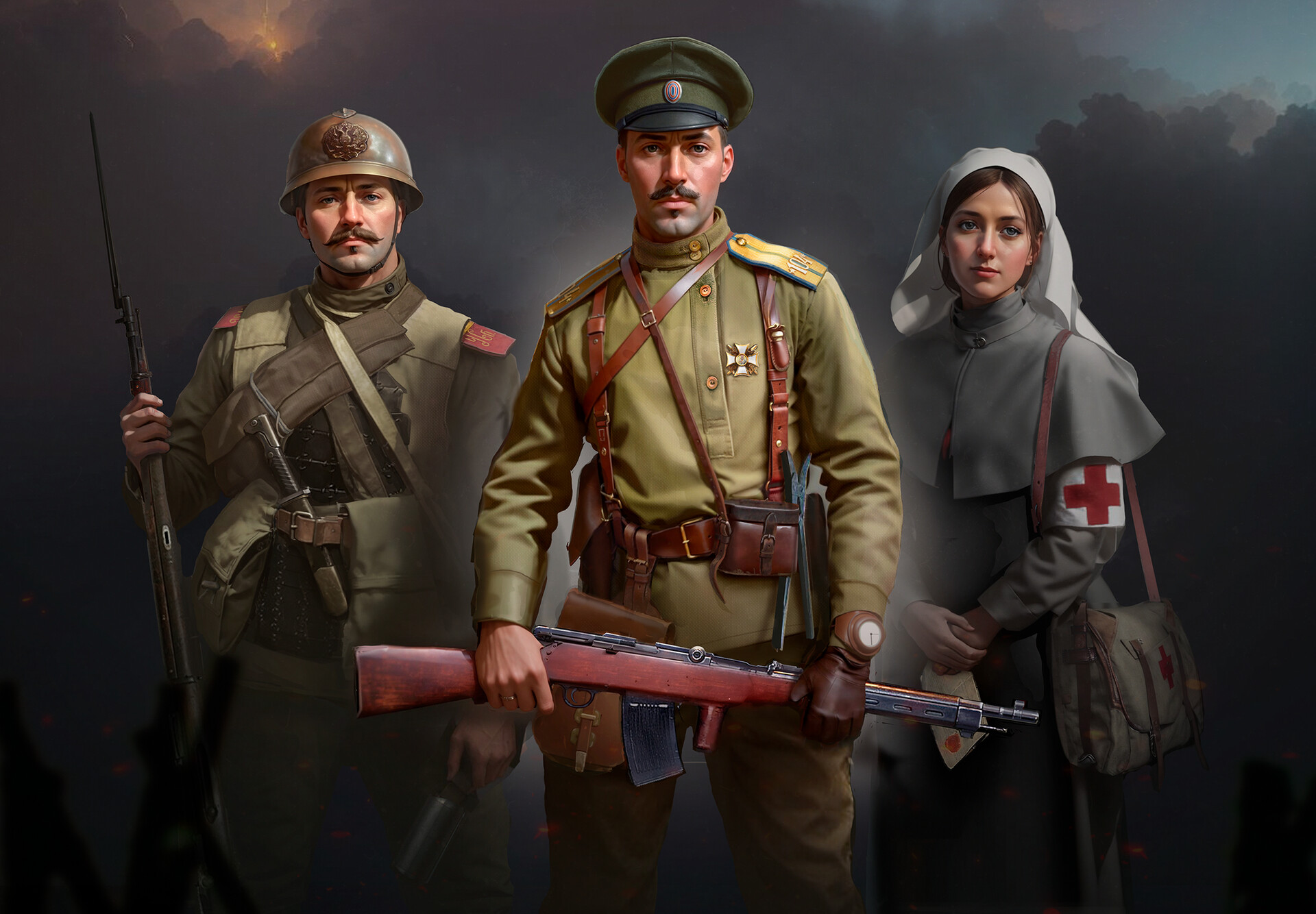 ArtStation - Russian Army of World War I and the Civil War