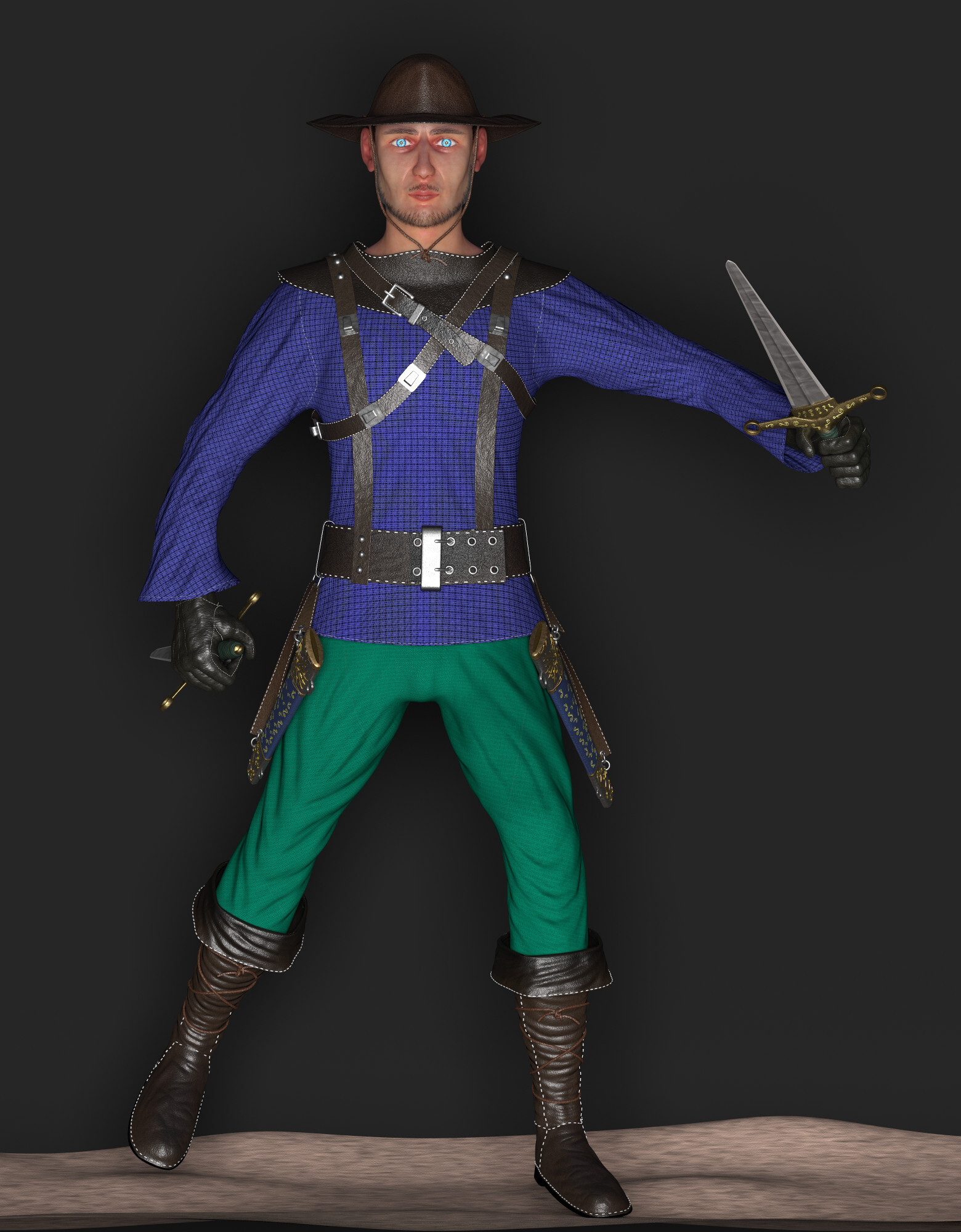 ArtStation - Medieval bandit