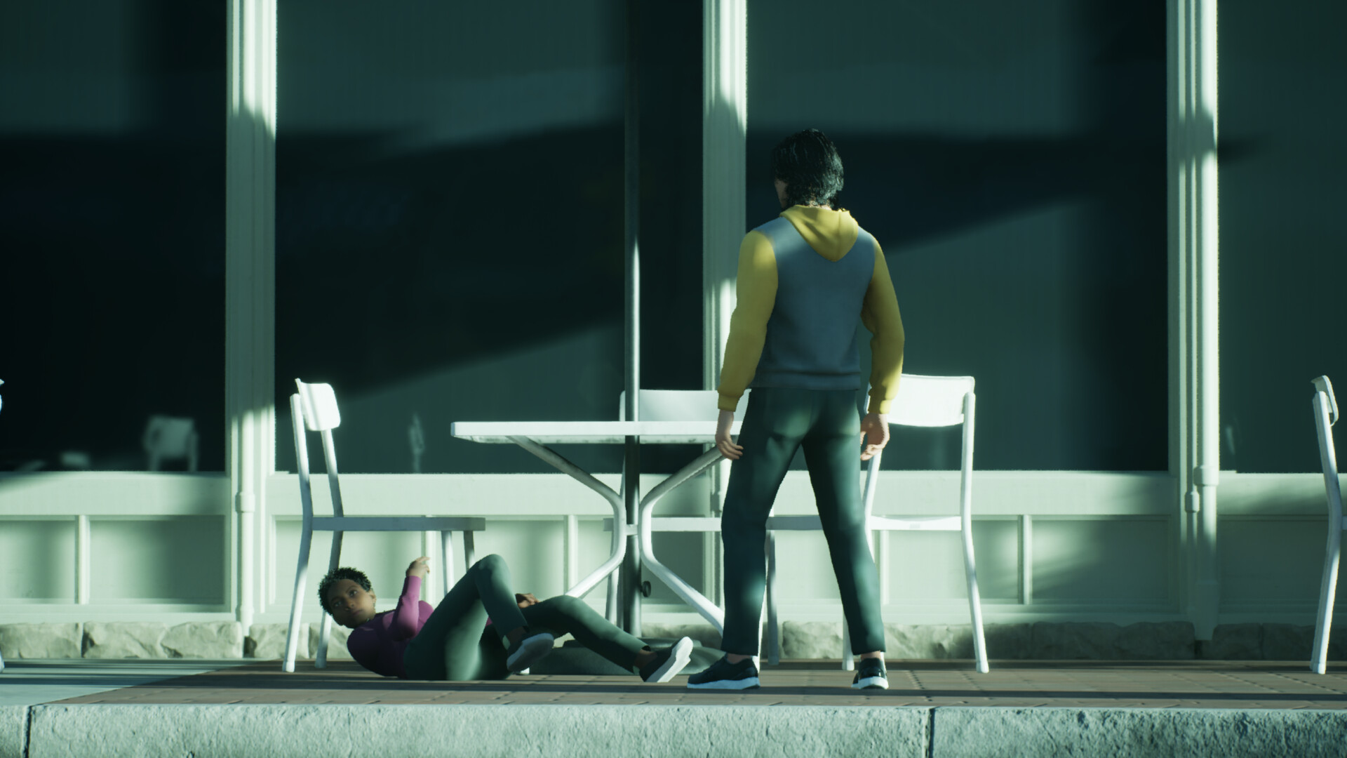 ArtStation - Lighting: Dialogue Scene example - Academic Study