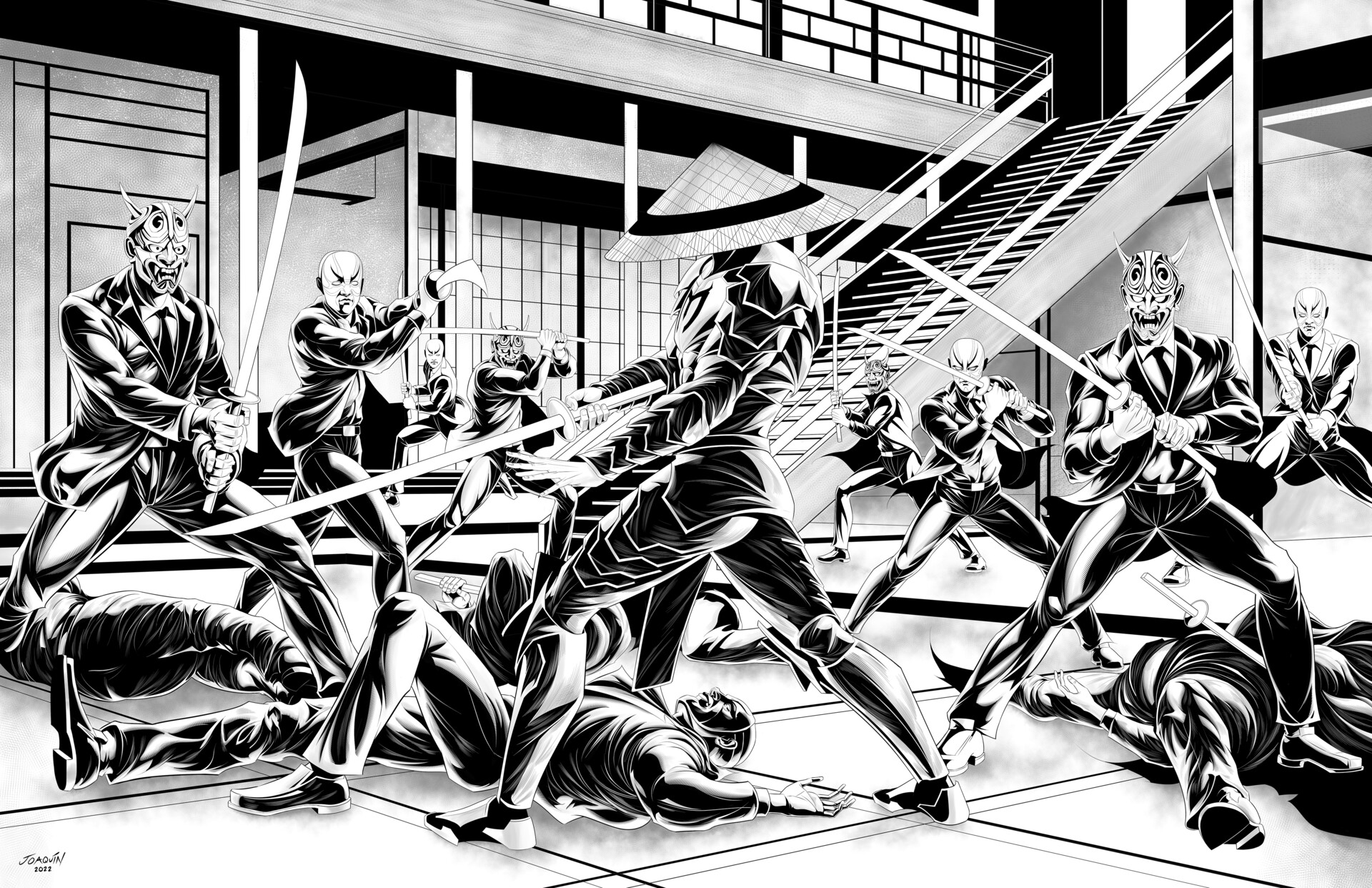 ArtStation - Black Ronin - Pinup