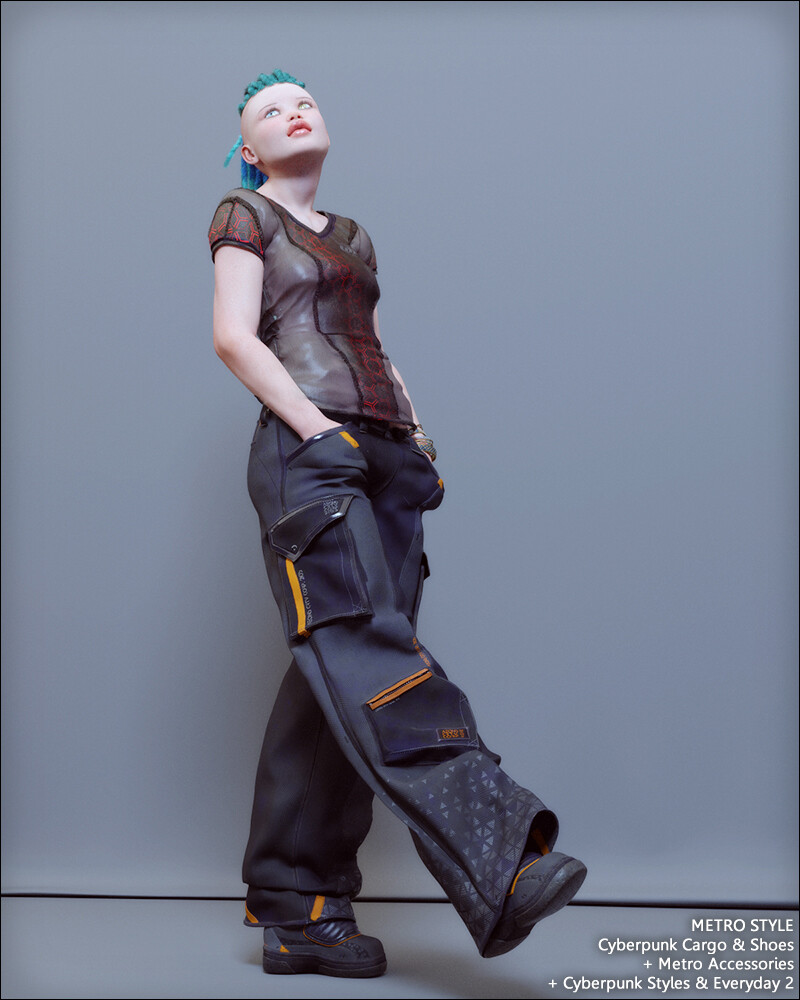 Aeon Soul - Metro Style Poses with matching Clothing Morphs - mix and ...