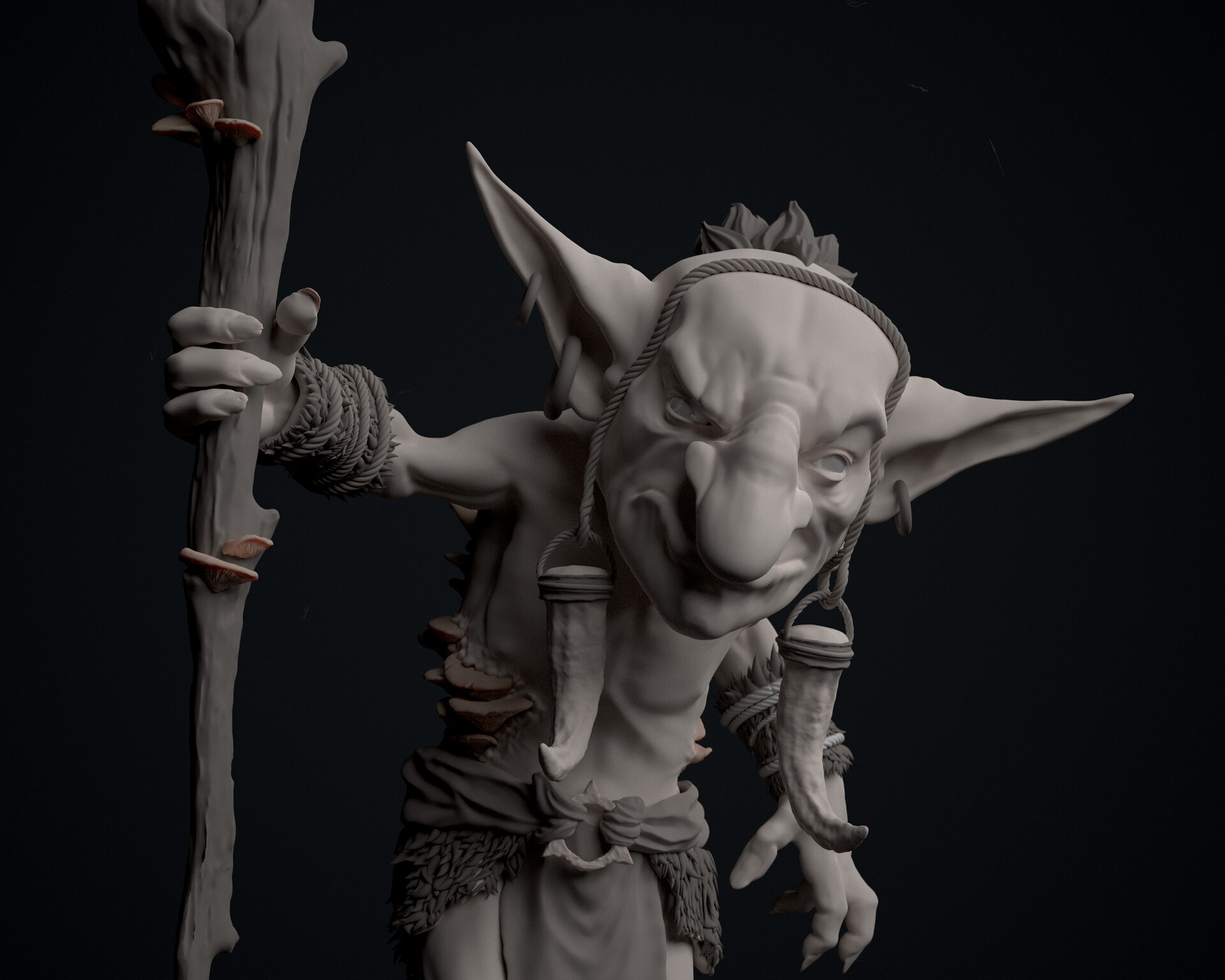 ArtStation - Goblin Druid