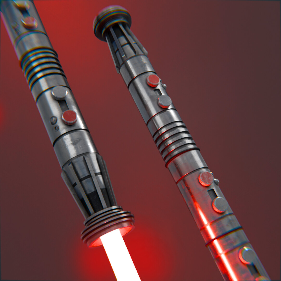 ArtStation - Darth Maul Lightsaber