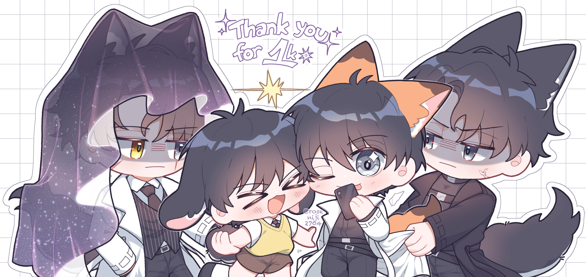 ArtStation - Ty for 1k followers (Twitter)