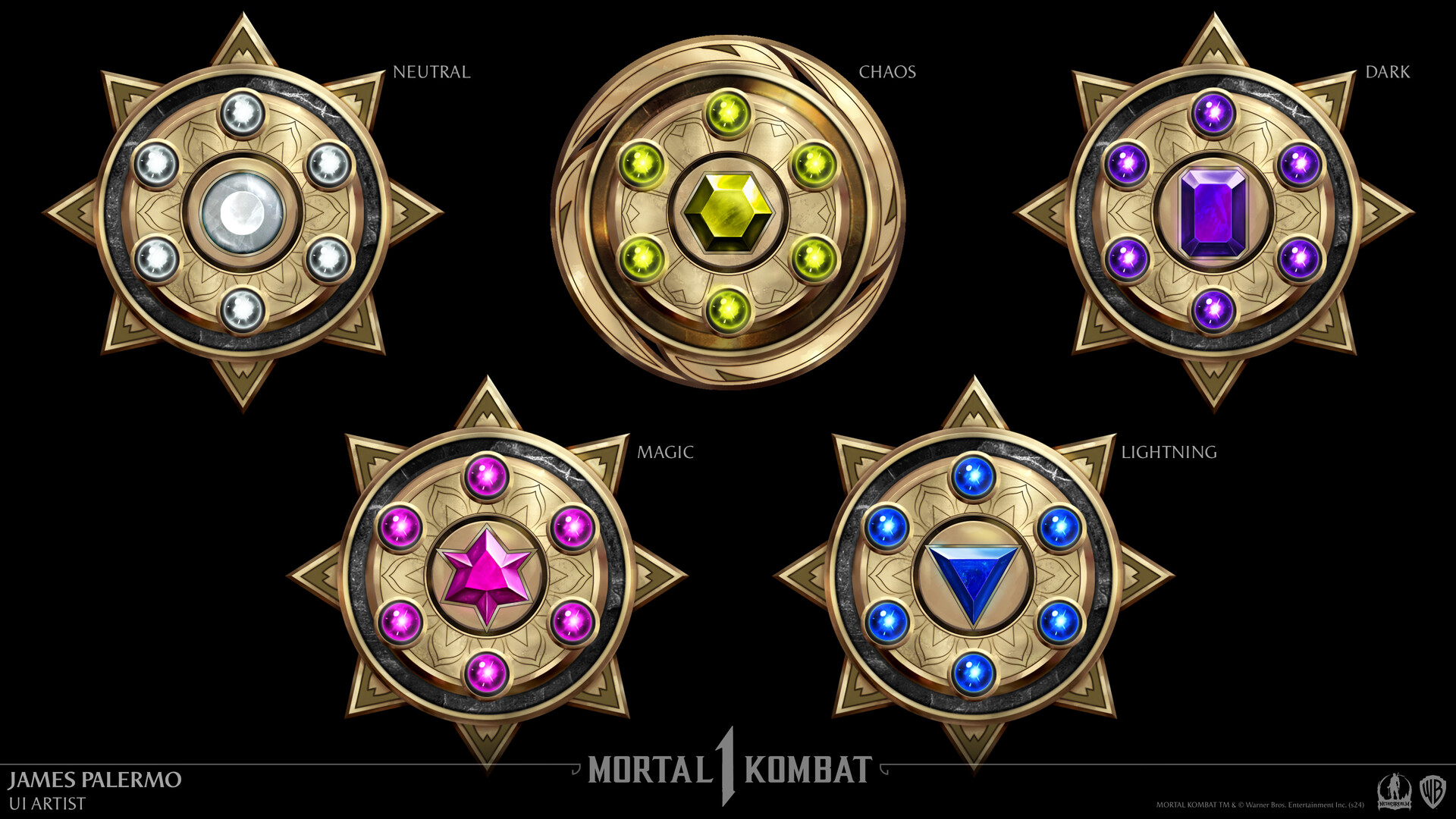 James Kazuki Palermo - MORTAL KOMBAT 1 - Talisman Designs