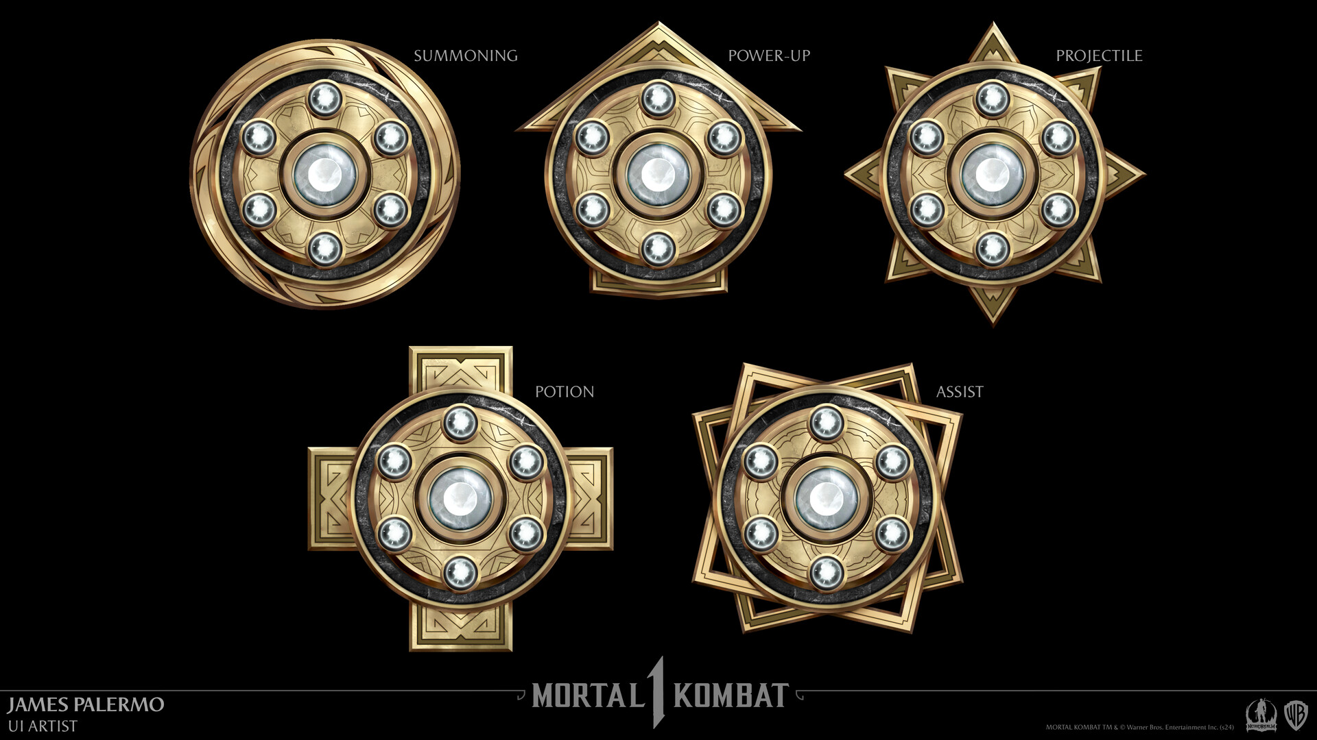 James Kazuki Palermo - MORTAL KOMBAT 1 - Talisman Designs