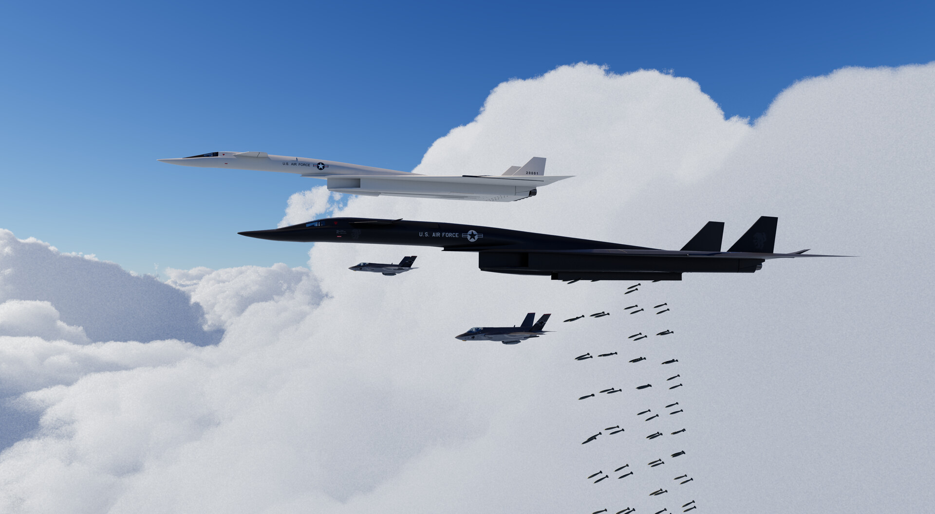 AR020 - Valkyrie || XB70 Strategic Bomber