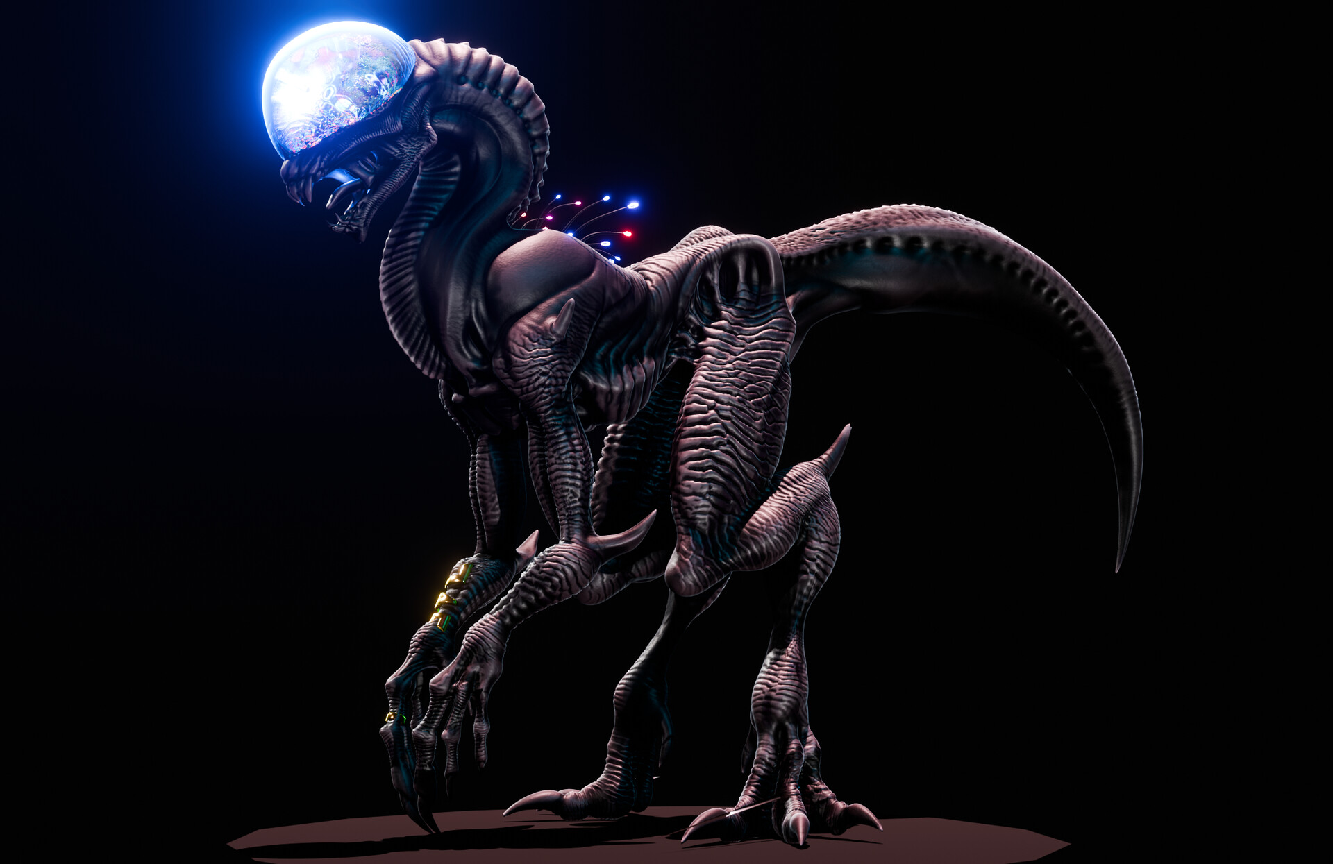 ArtStation - SCP 745 Light Head