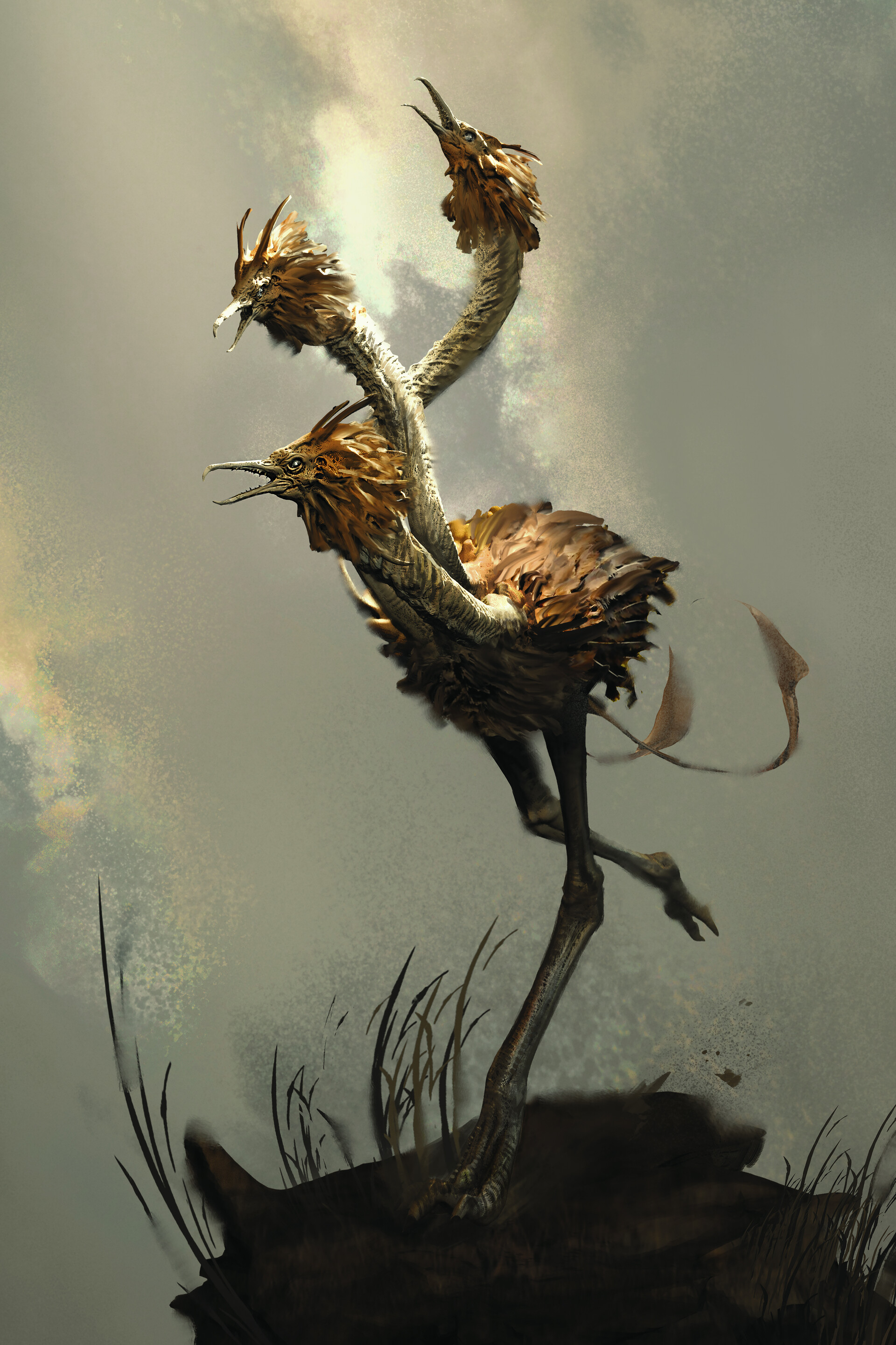 ArtStation - Pokemon-Dodrio
