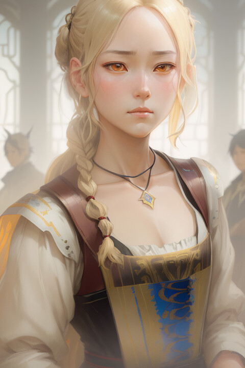 ArtStation - Innocent soul n Devil