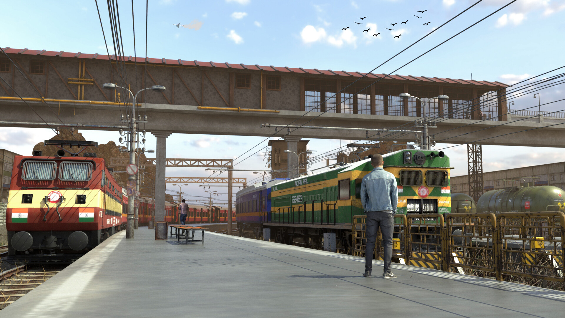 ArtStation - Railway Station