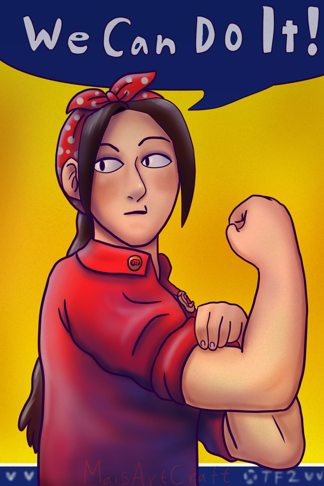 ArtStation - zhanna we can do it