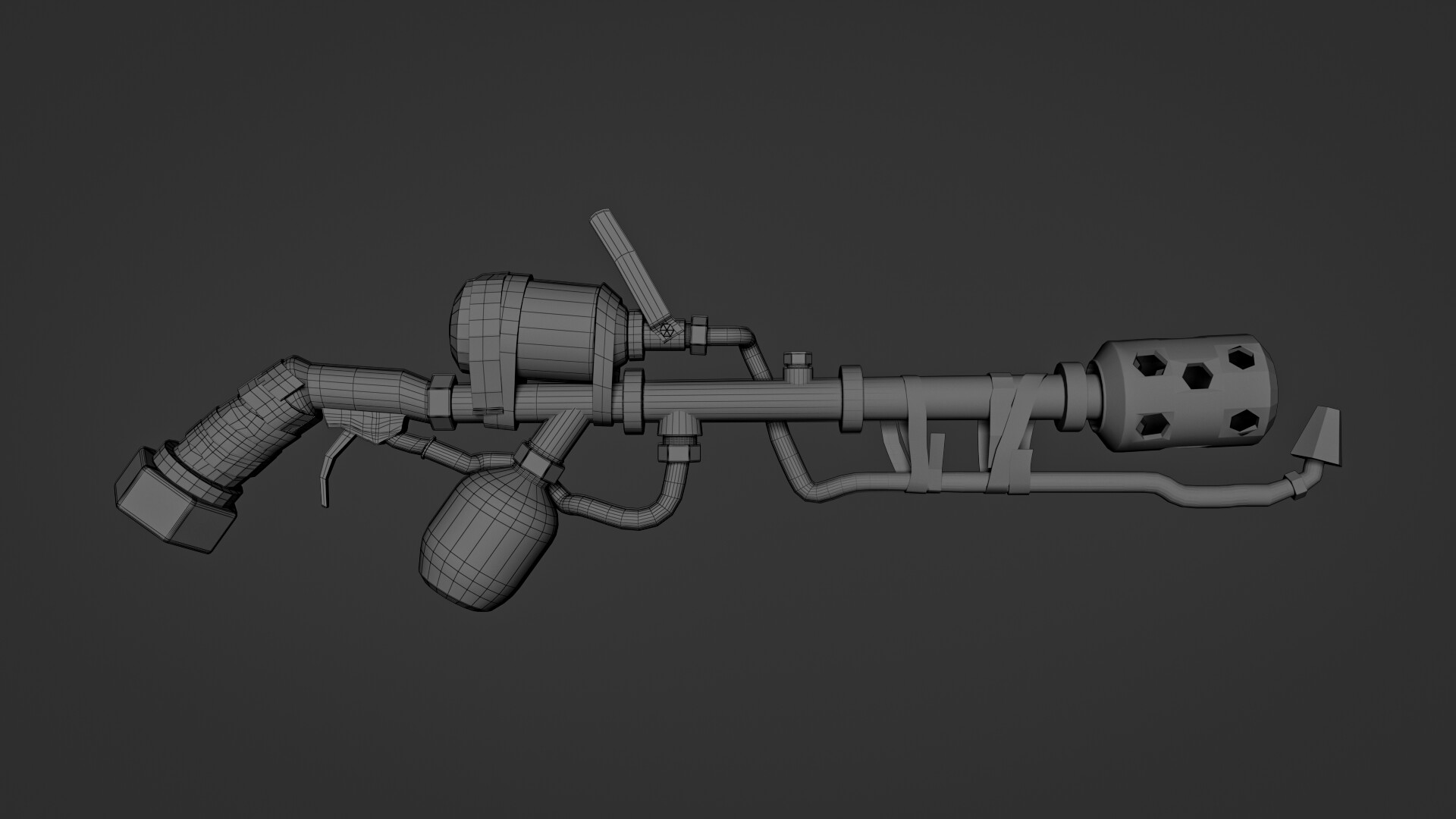 SAIKUMAR BITLING - Stylized Flamethrower