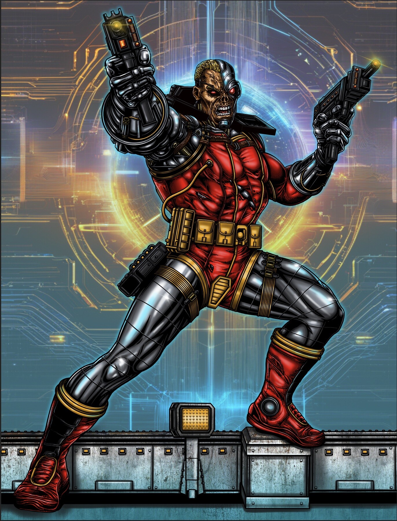 ArtStation - Deathlok the Demolisher
