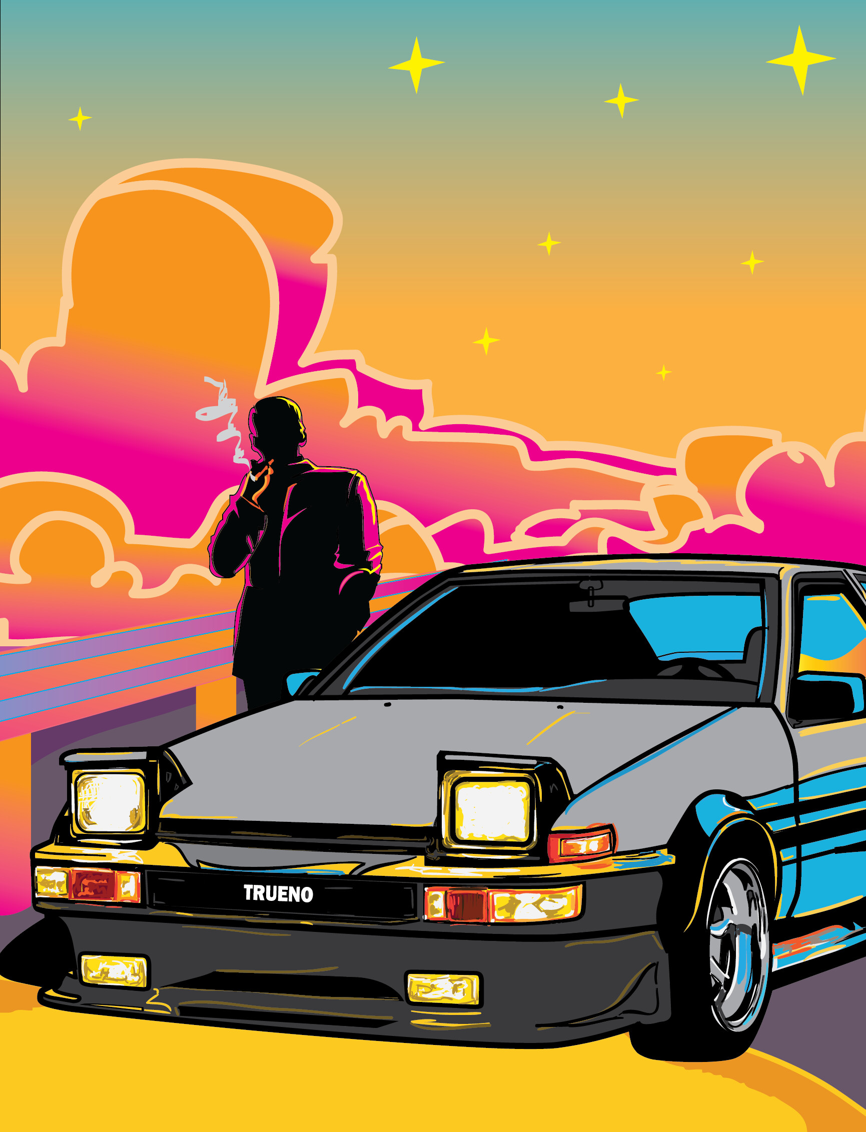 ArtStation - Bunta AE86