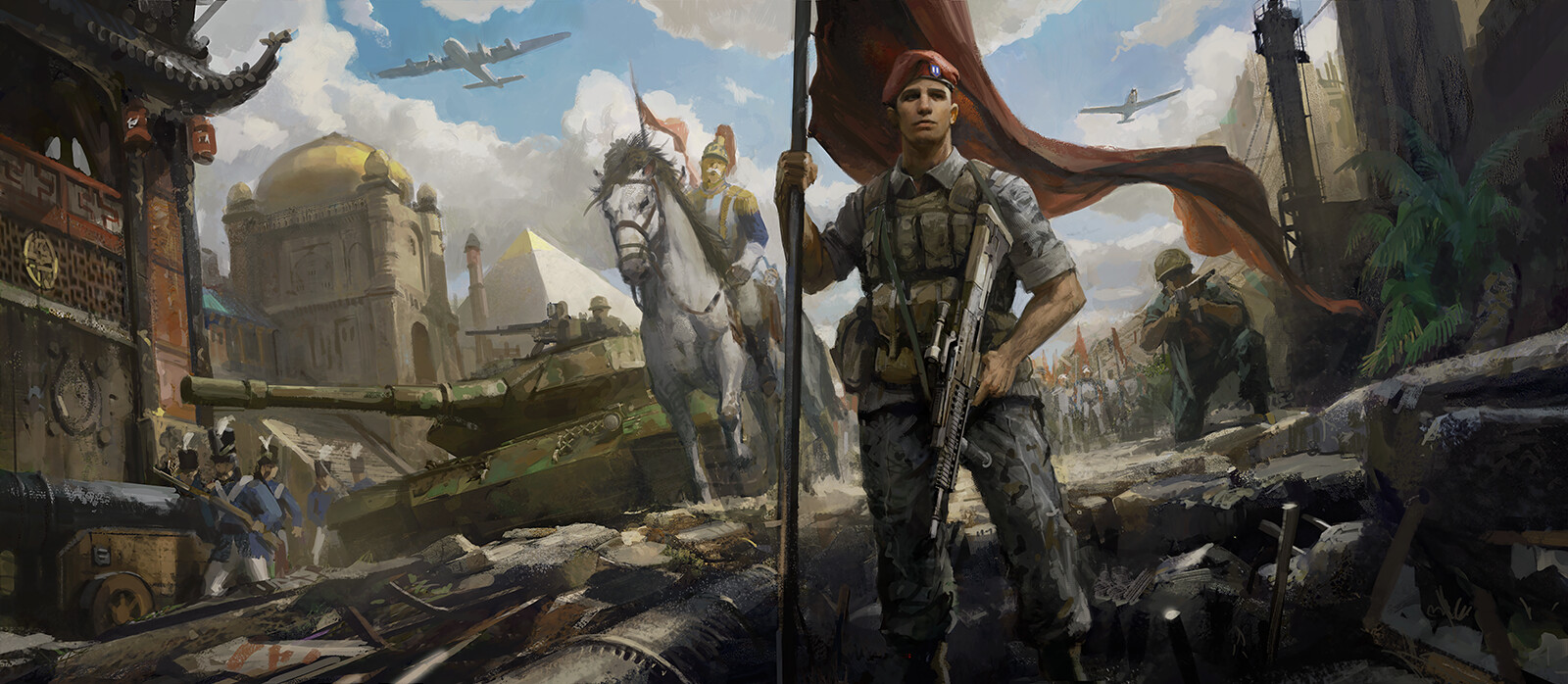 ArtStation - CIVILIZATION 'Reign of power' illust