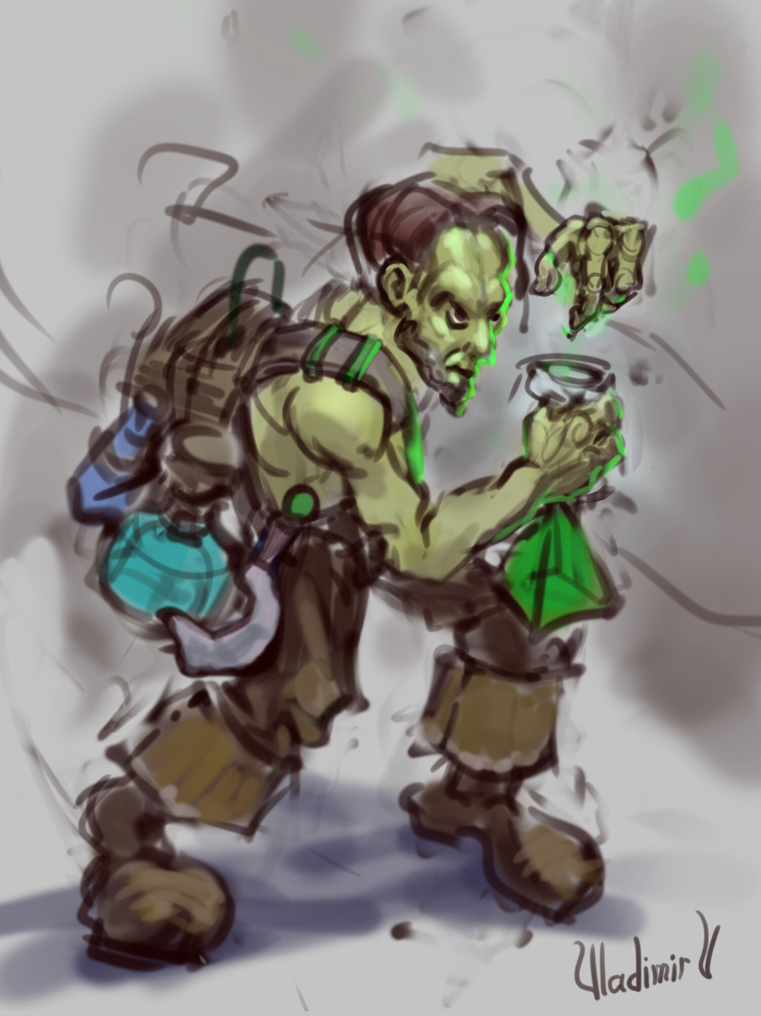 ArtStation - Daily concept, Alchemist