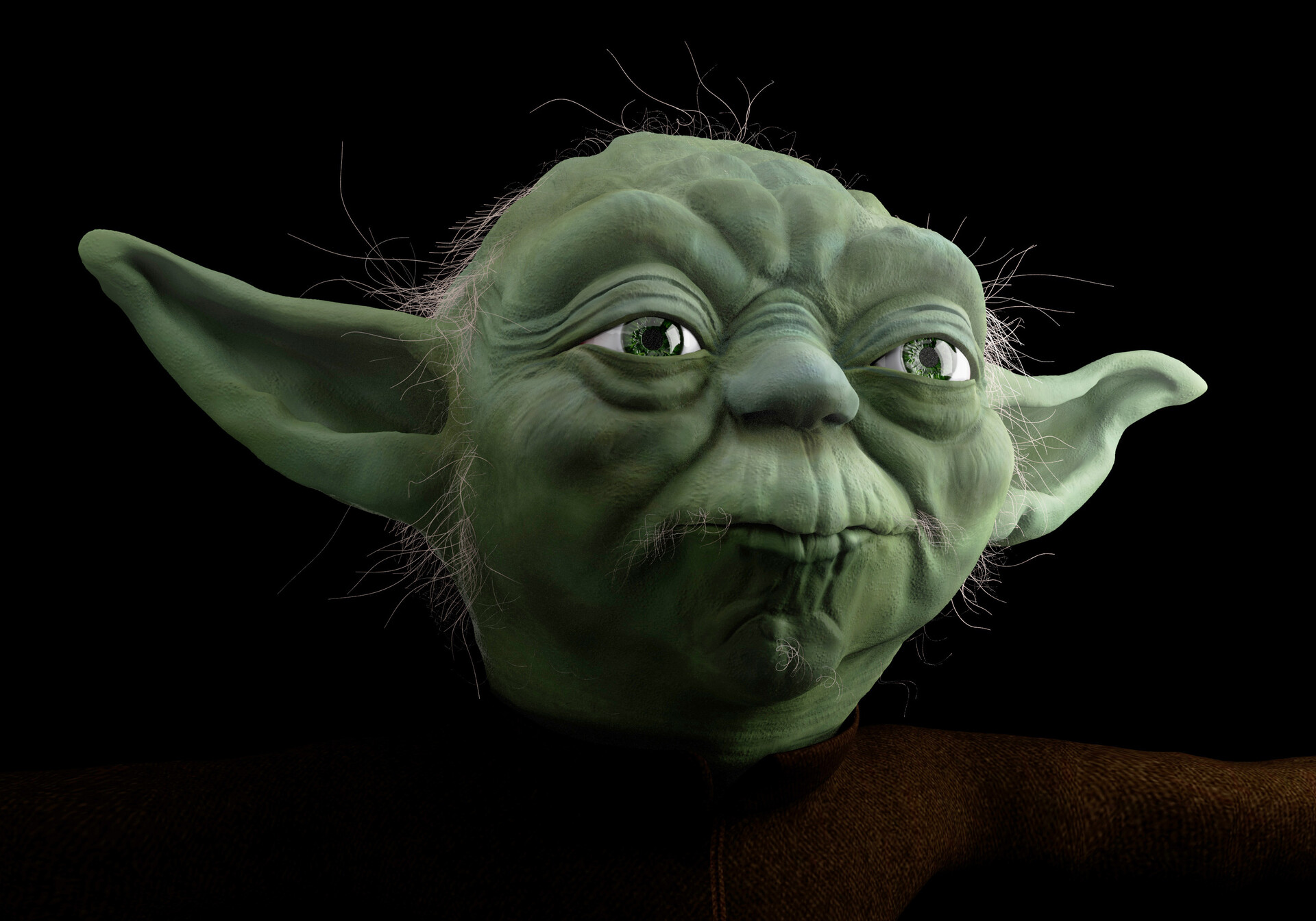 ArtStation - Fan made Yoda custom metahuman works with Arkit, Mocopi ...