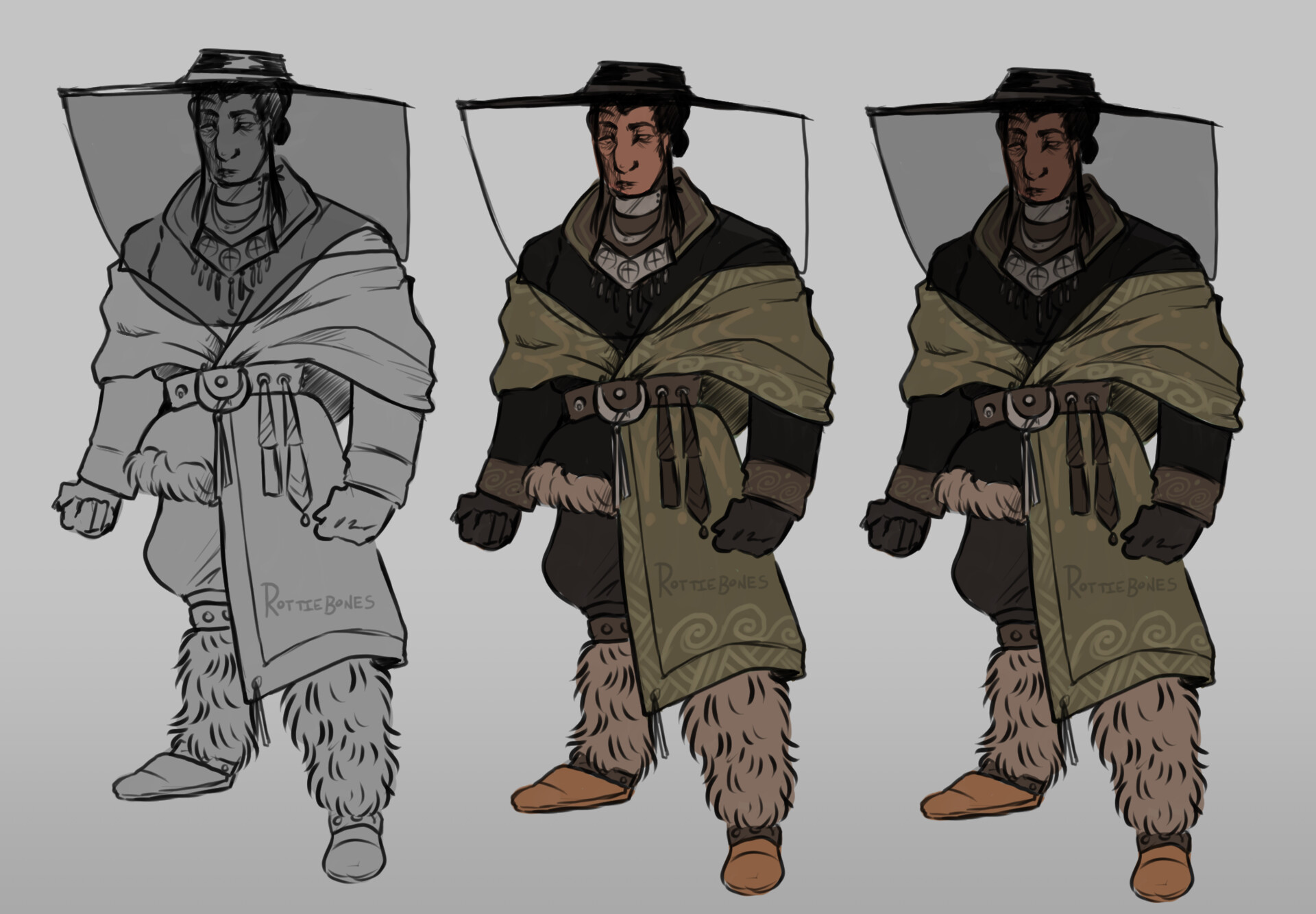 ArtStation - School Project - Character Design