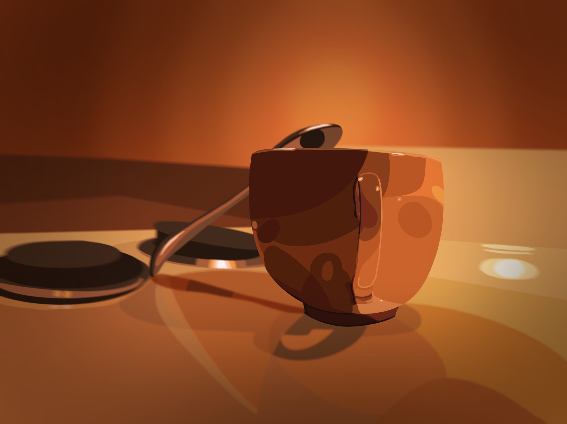 ArtStation - Stylized Lighting Study