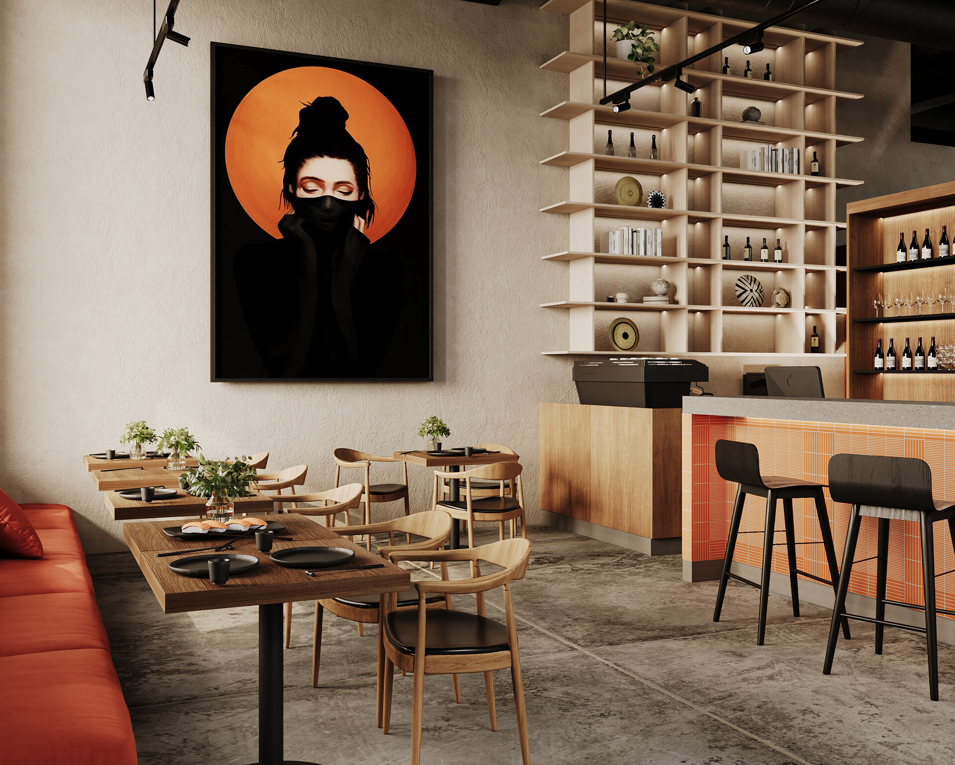 ArtStation - Sushi restaurant, Estonia