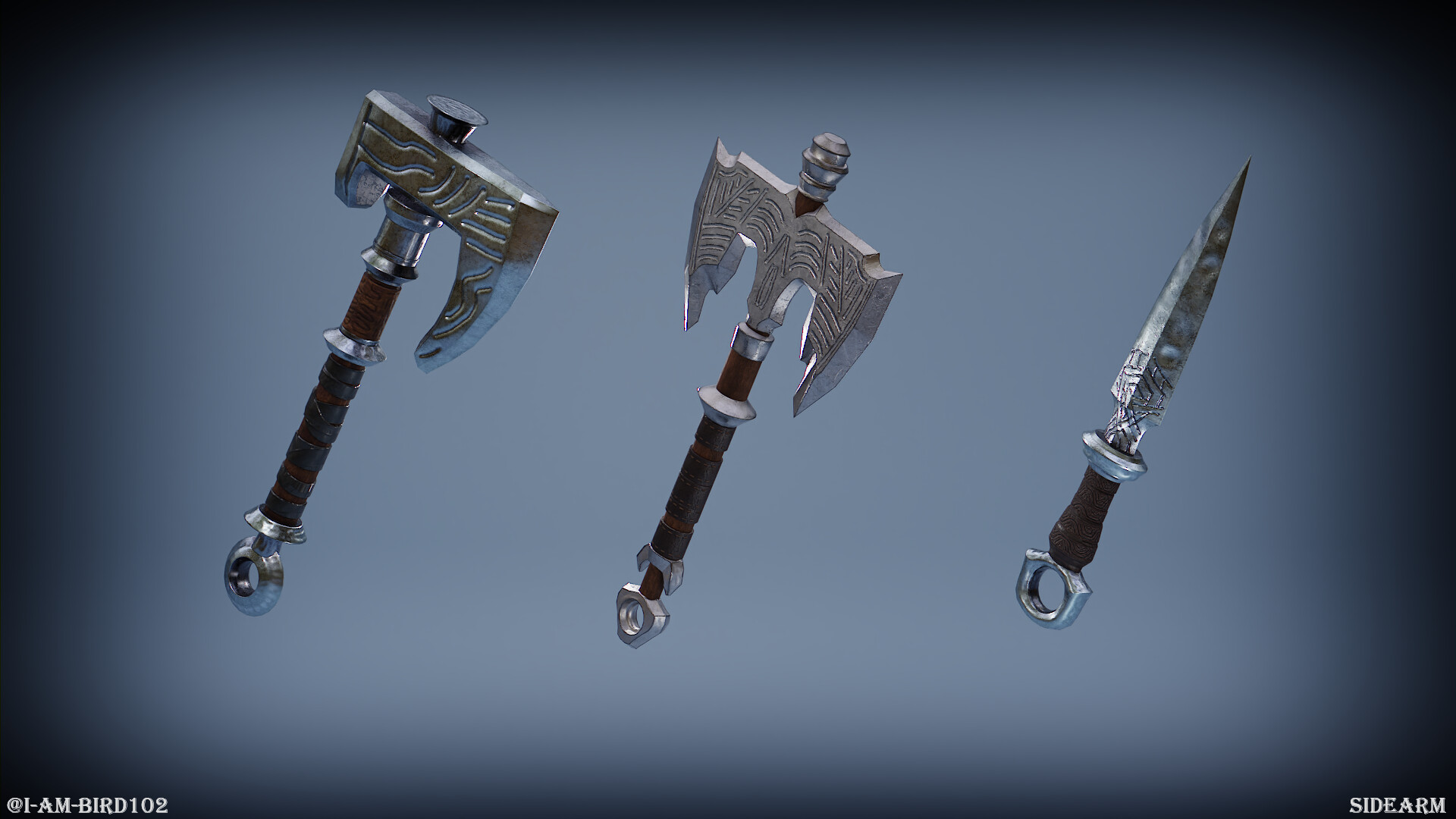ArtStation - Introducing Project №20: "Fantasy Weapon - Sidearm"