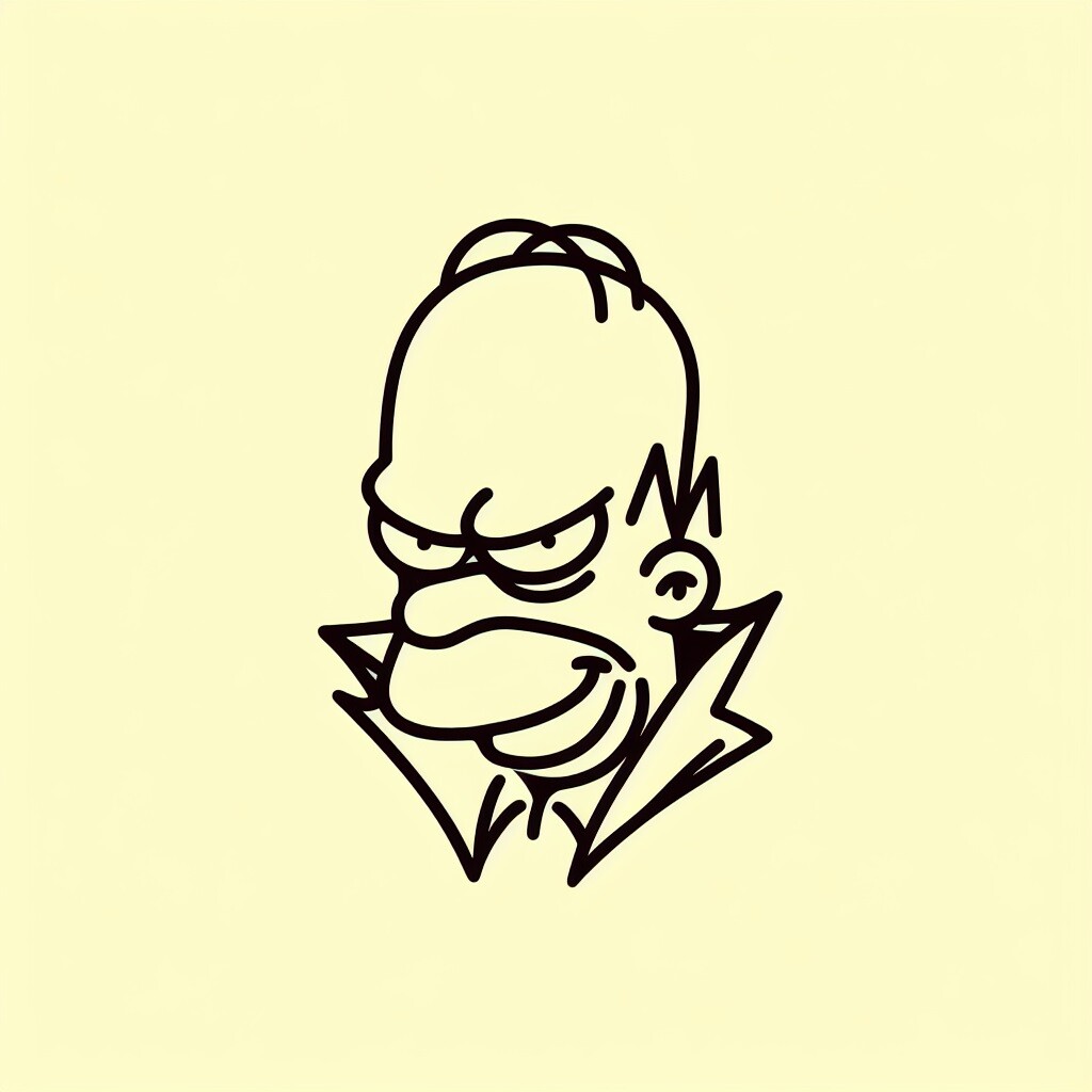 ArtStation - Evil Homer