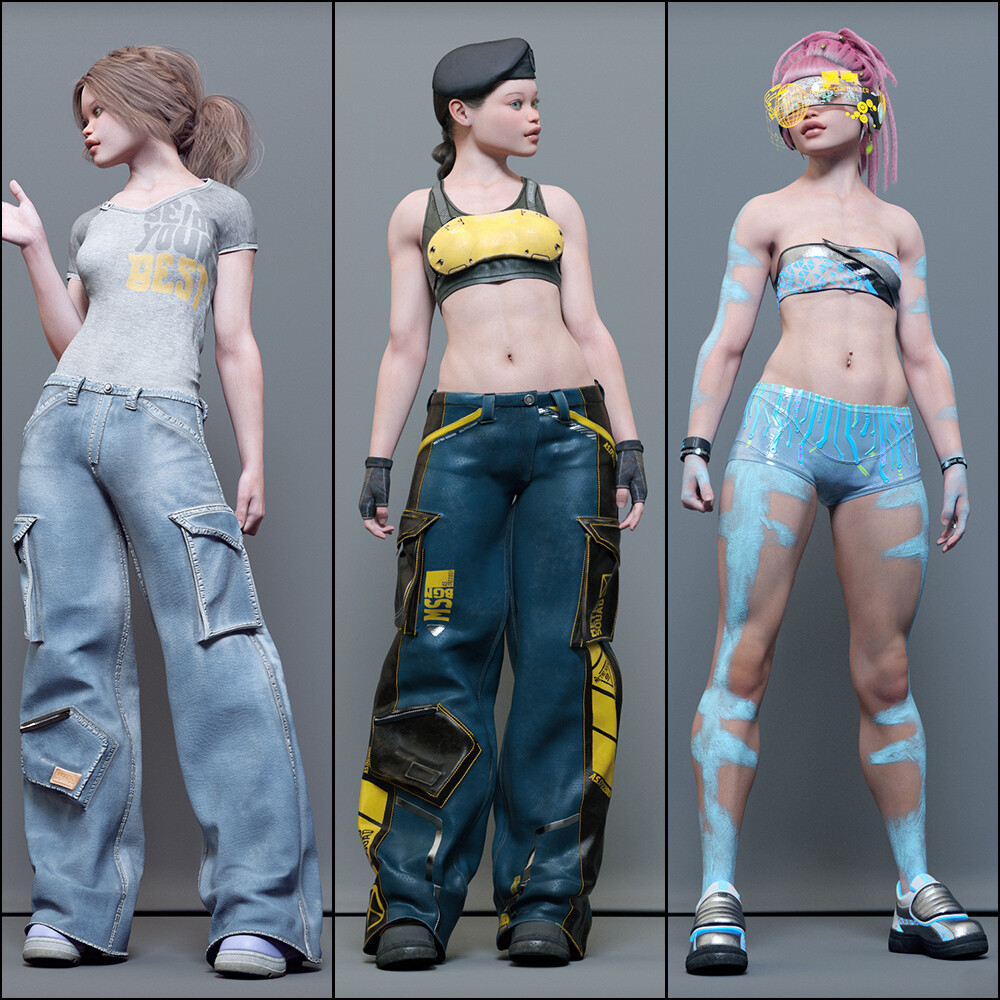 ArtStation - Metro Style add-ons mix and matches