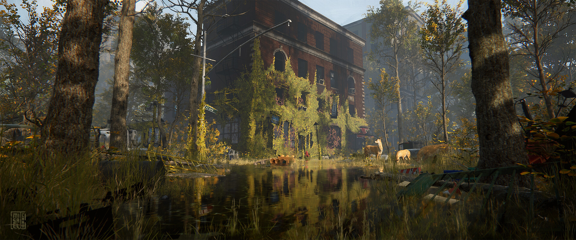 ArtStation - Forgotten Town