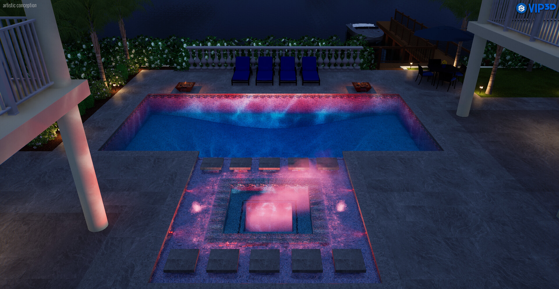 Luke Rowling - T-Formation Pool Design
