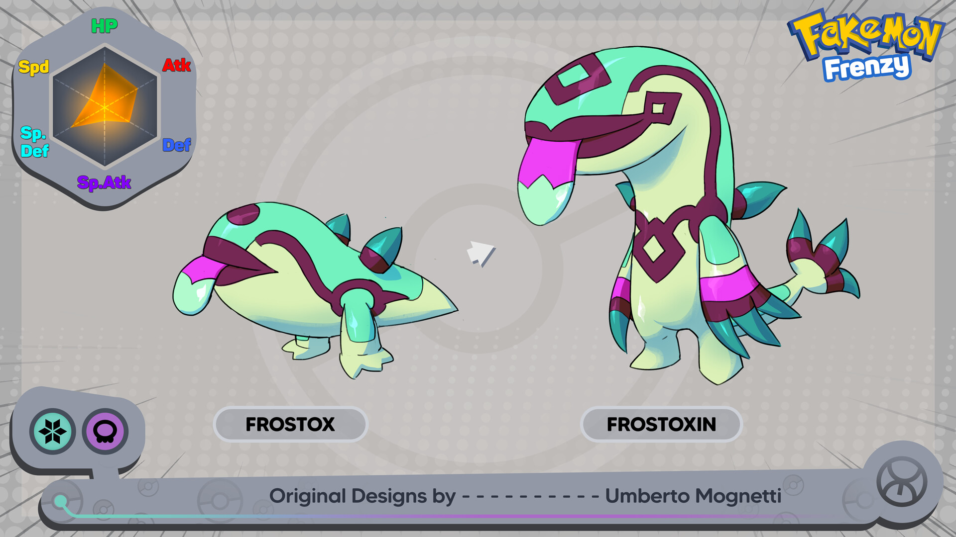 Umberto Mognetti - Fakemon Frenzy - Ice