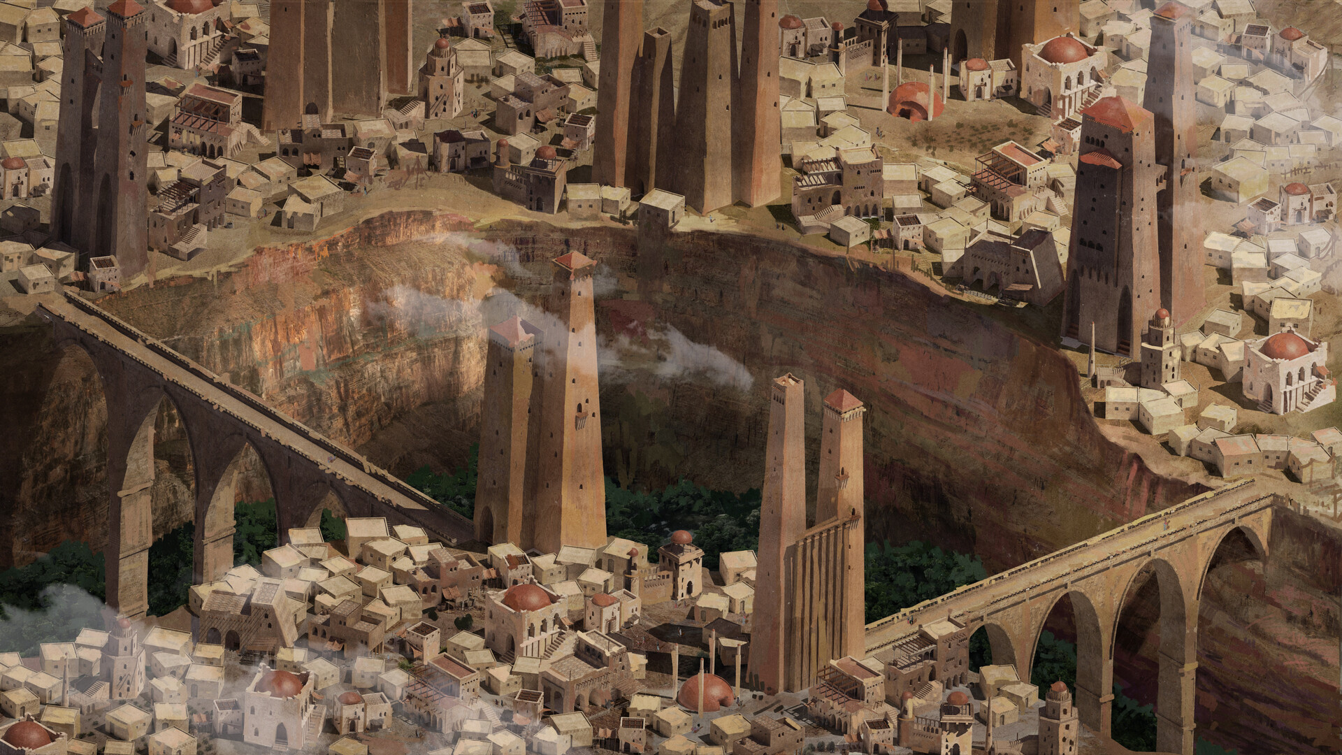 ArtStation - Ascending Haven/Upper city