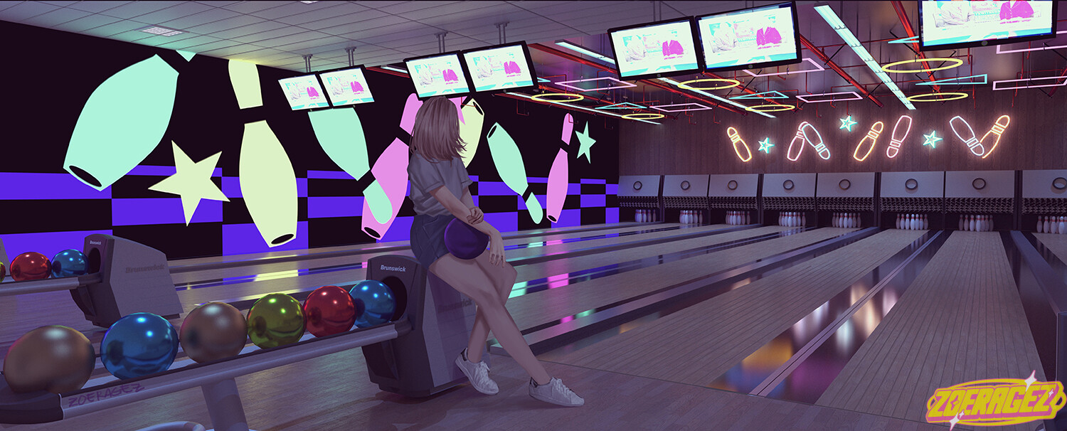 ArtStation - Bowling