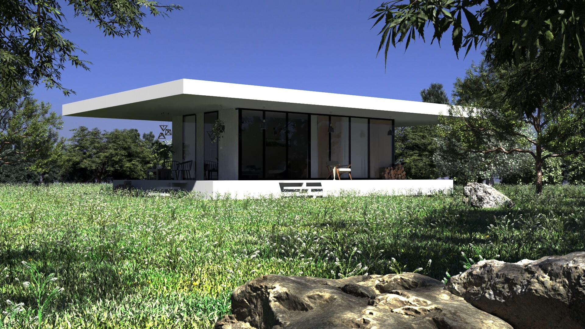 ArtStation - exterior design 3Ds Max