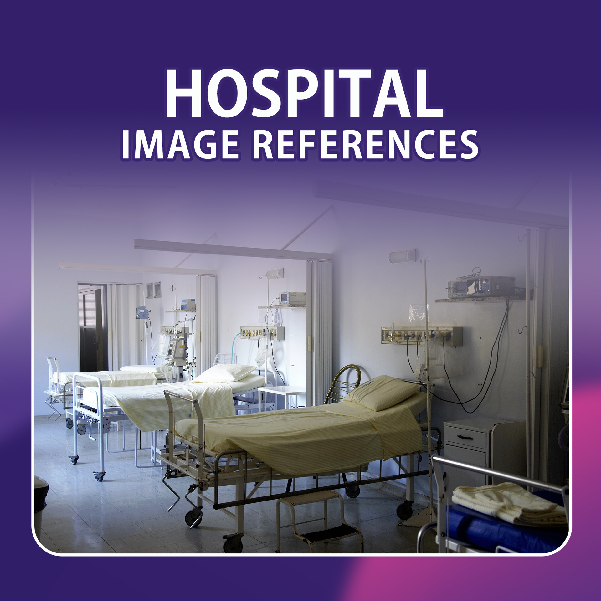 ArtStation - 200 Hospital Image Reference – Vol 1