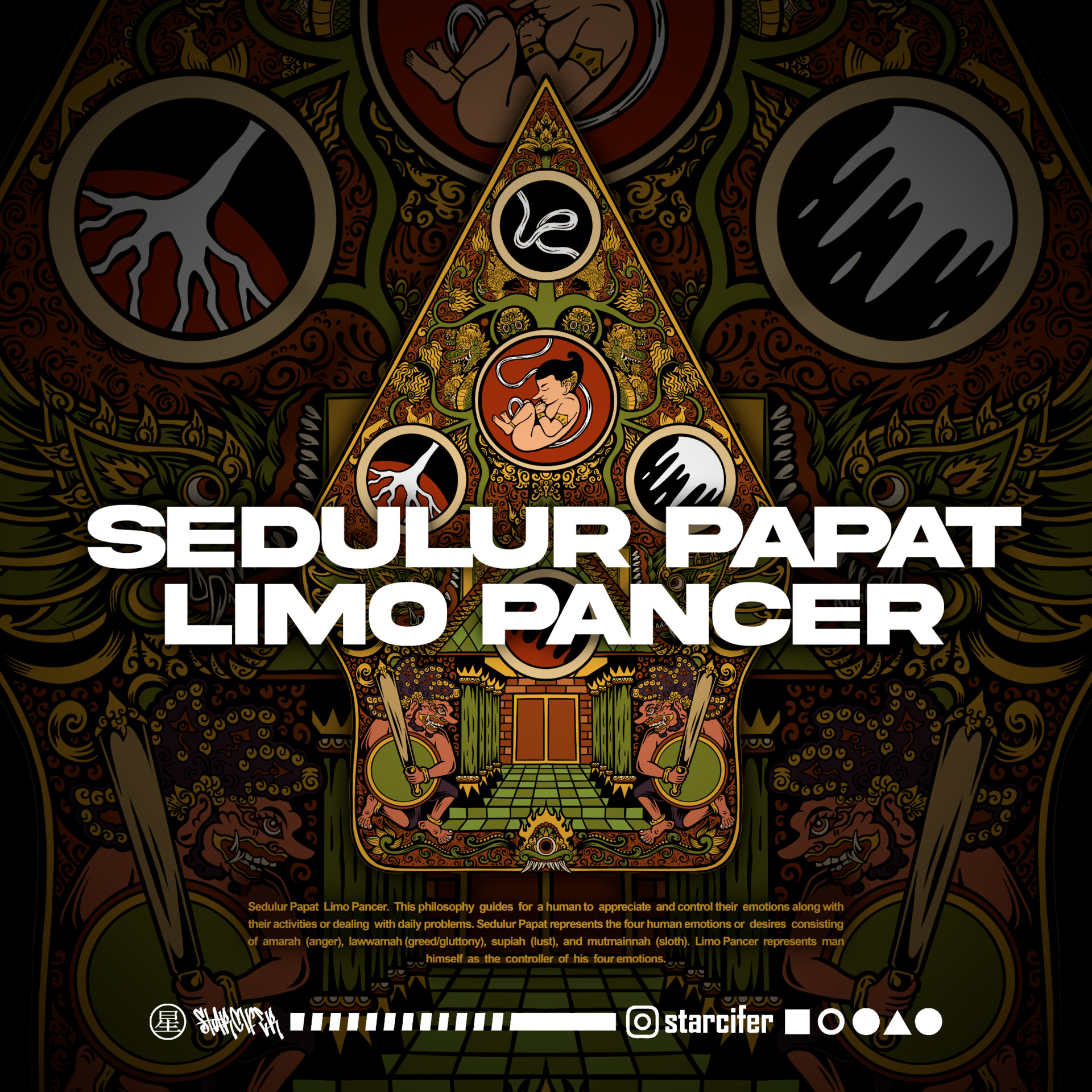 ArtStation - Sedulur Papat Limo Pancer