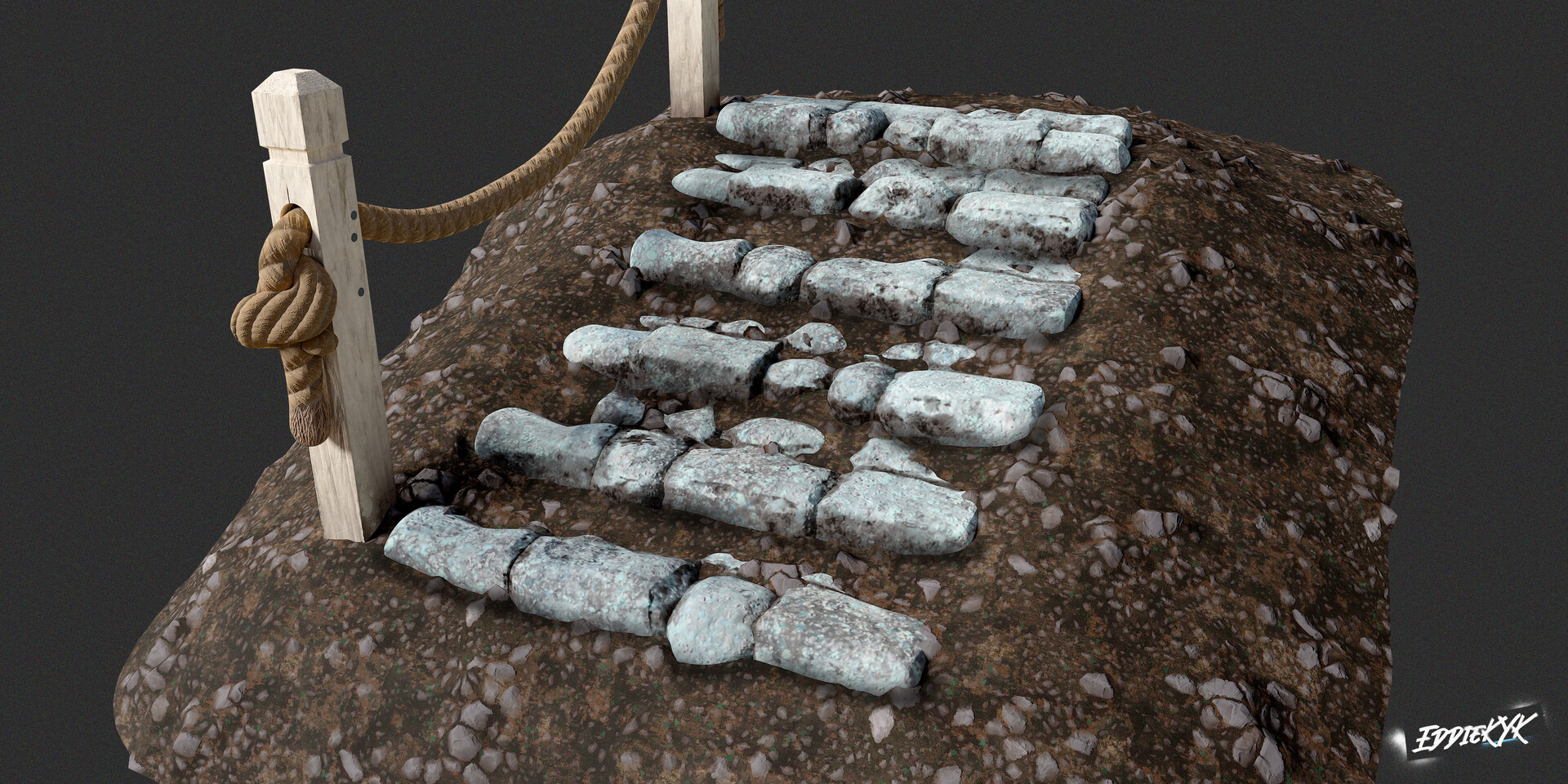 ArtStation - Stone Steps