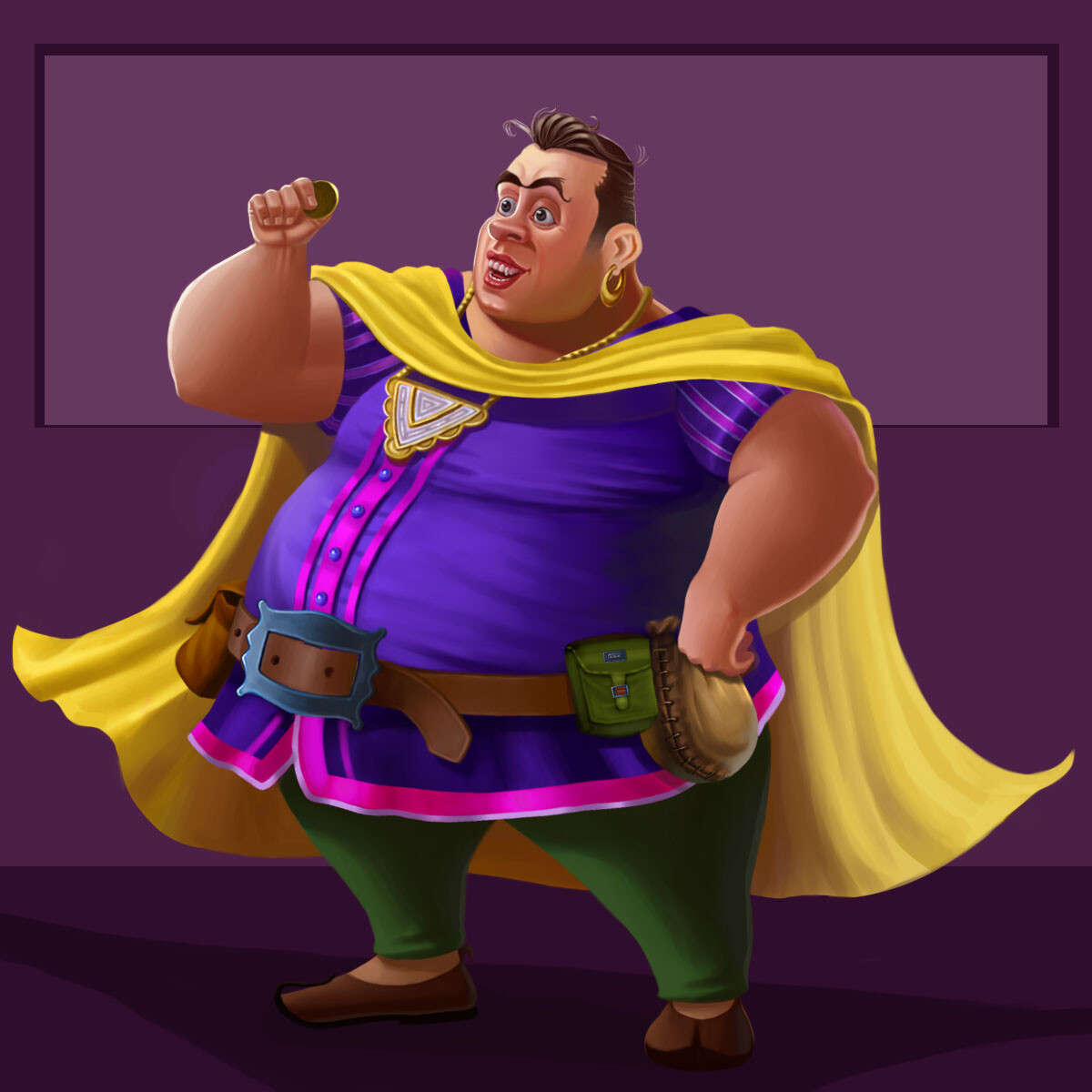 ArtStation - A fat man