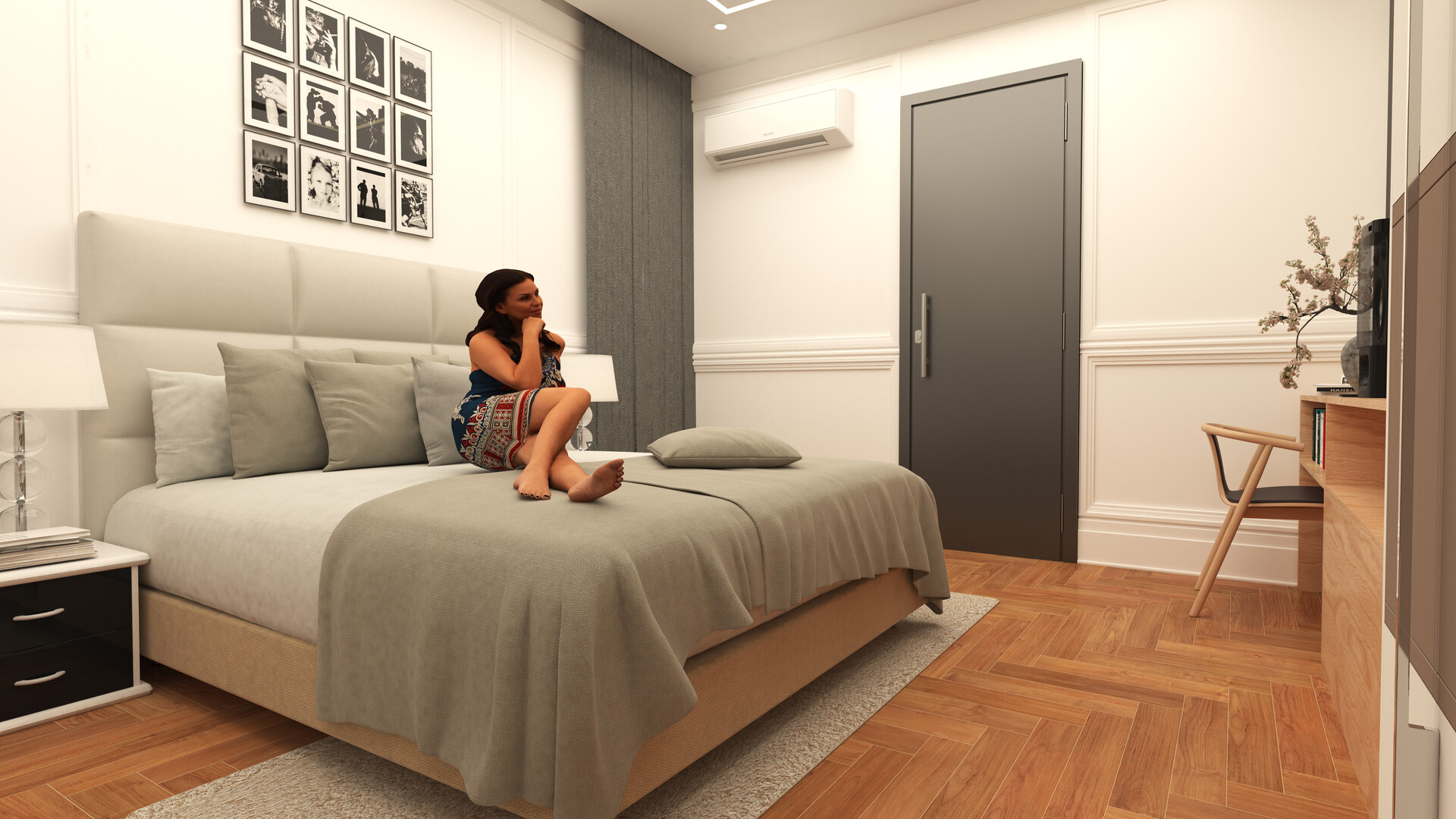 ArtStation - BED ROOM DESIGN