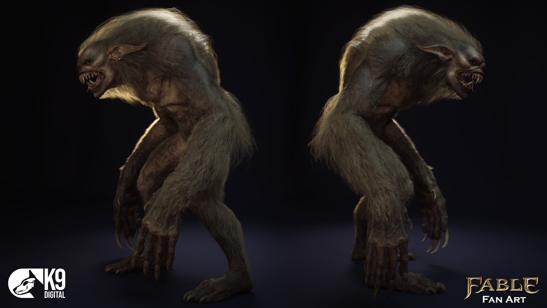 Holly Bruce - Fable Balverine Fan Art