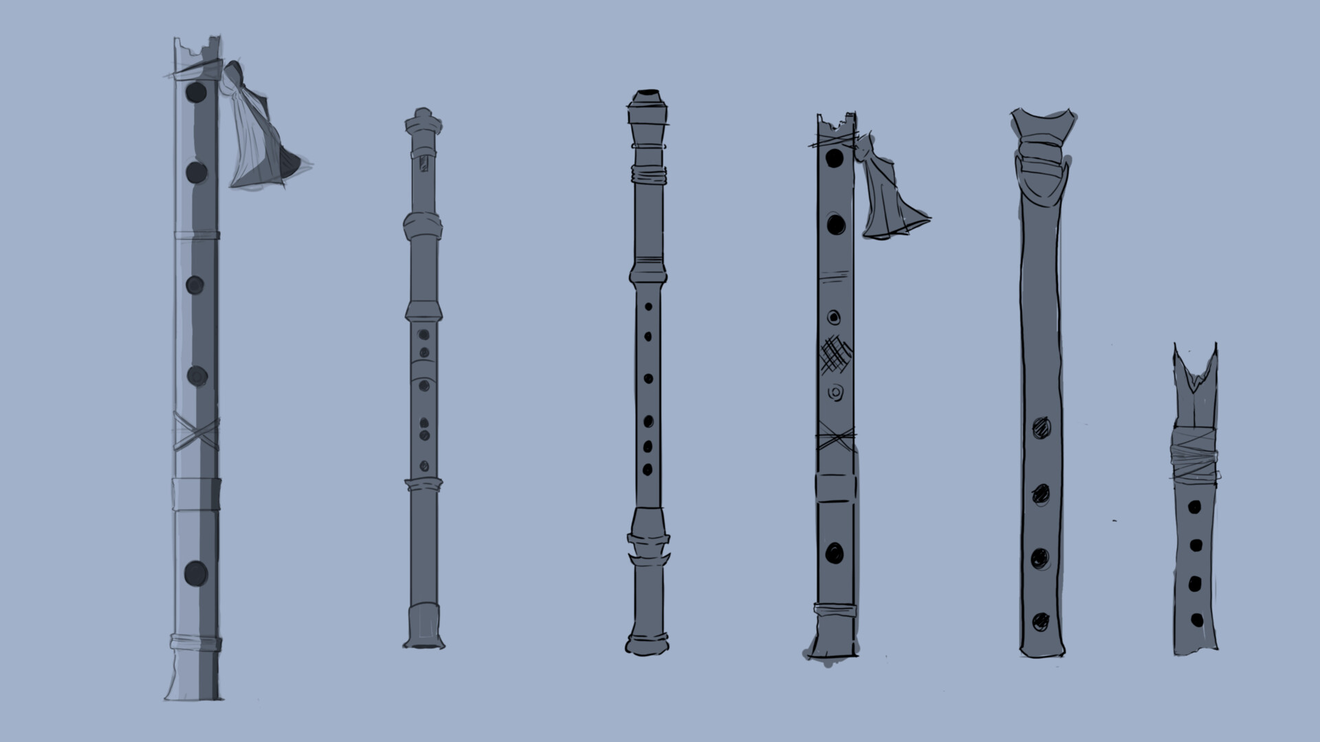 ArtStation - Props concepts / School Project