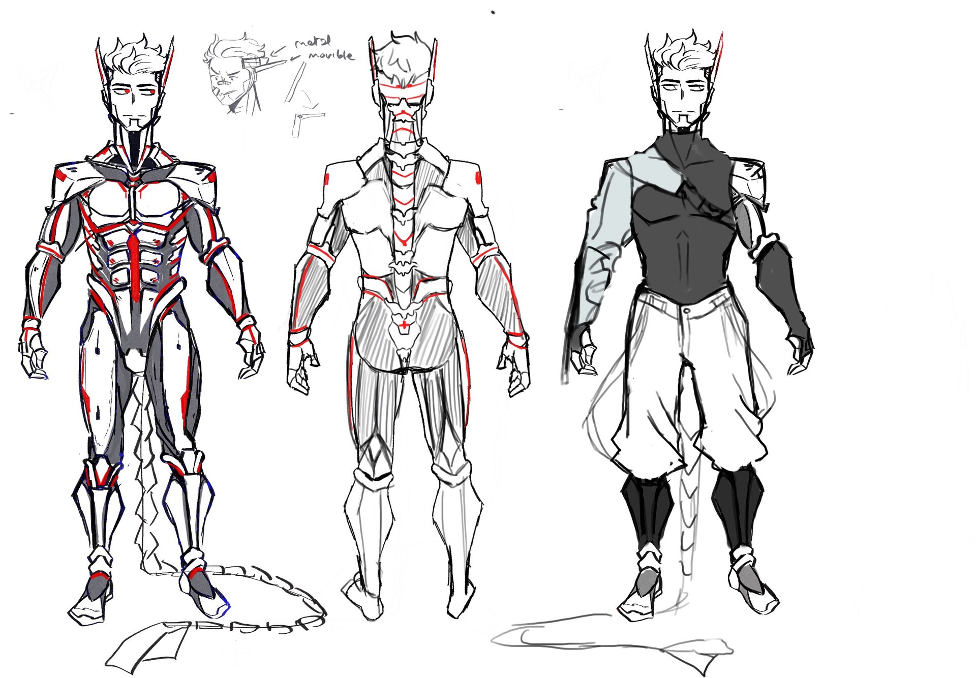 ArtStation - Cyborg Ninja Concept Art