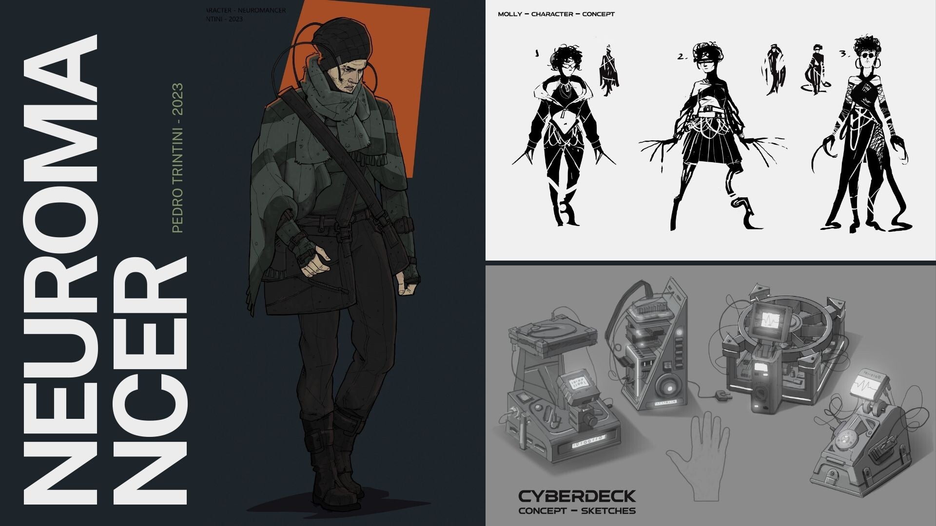 ArtStation - Neuromancer - personal project