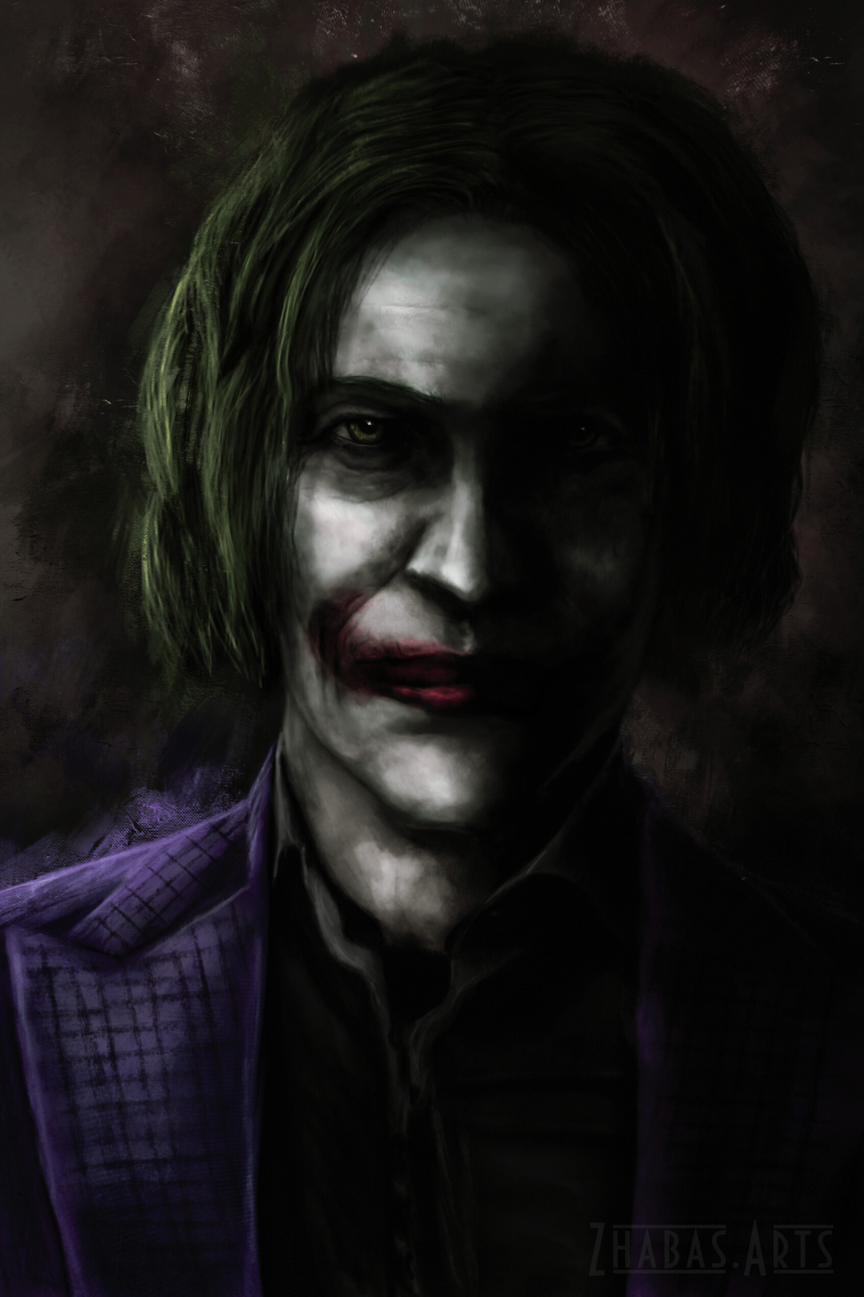 ArtStation - Joker Portrait
