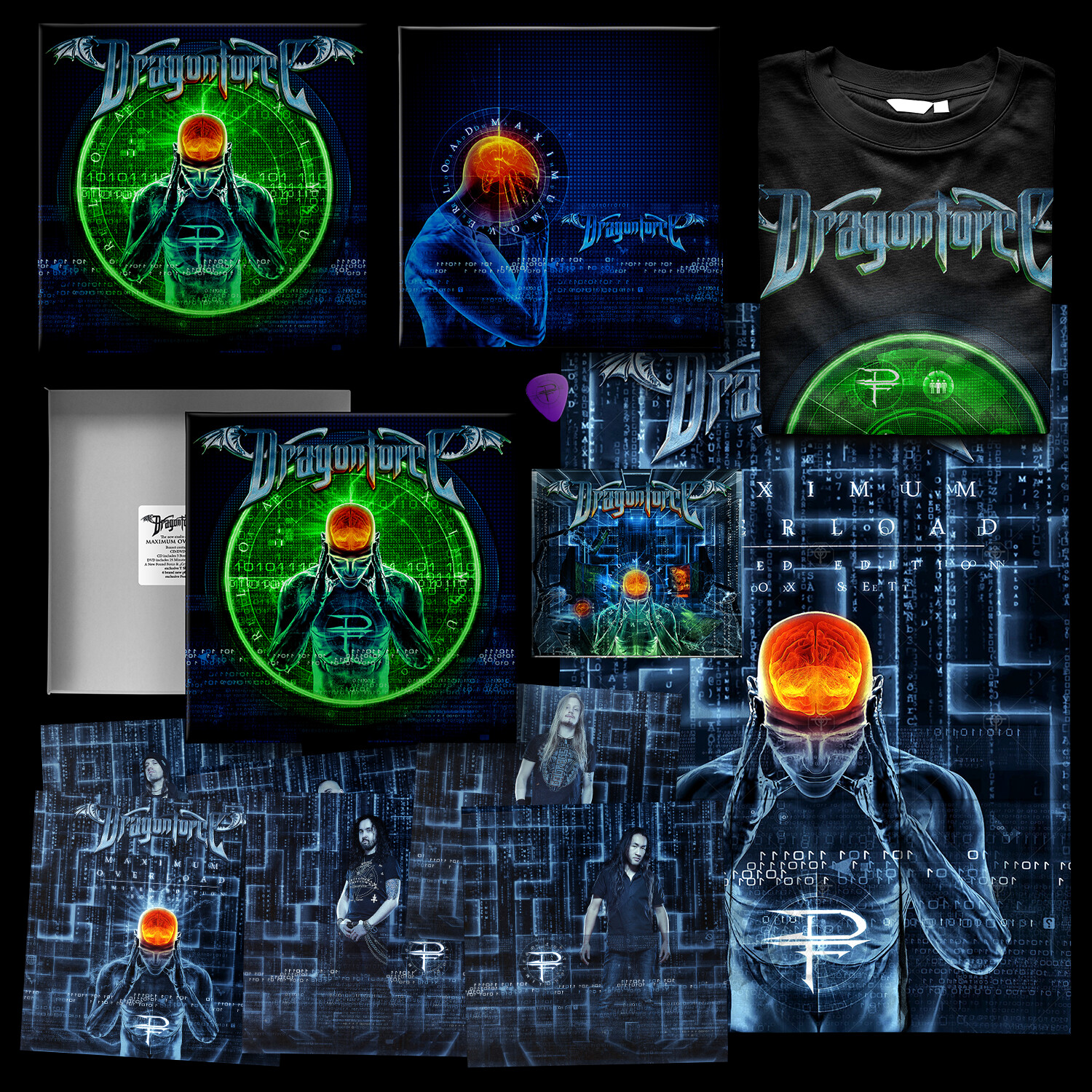 ArtStation - DragonForce - Maximum Overload (2014)